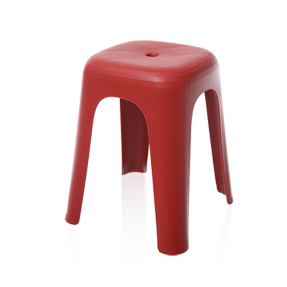 Citylife Cuboid Sitting Stool - Red | NTUC FairPrice