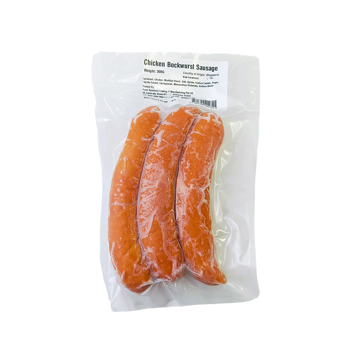 Tasty Food Affair Smokey Chicken Bockwurst Sausage | NTUC FairPrice