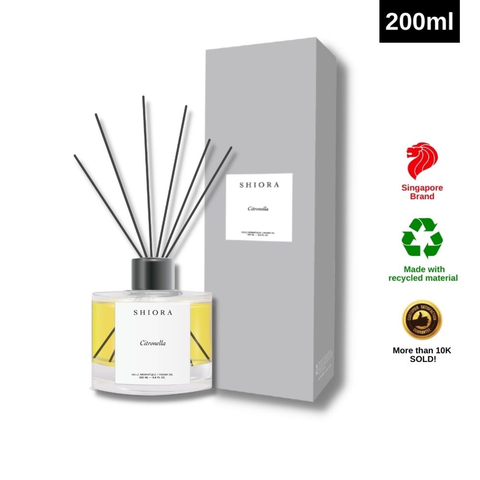 Shiora Citronella Scent Reed Diffuser | NTUC FairPrice