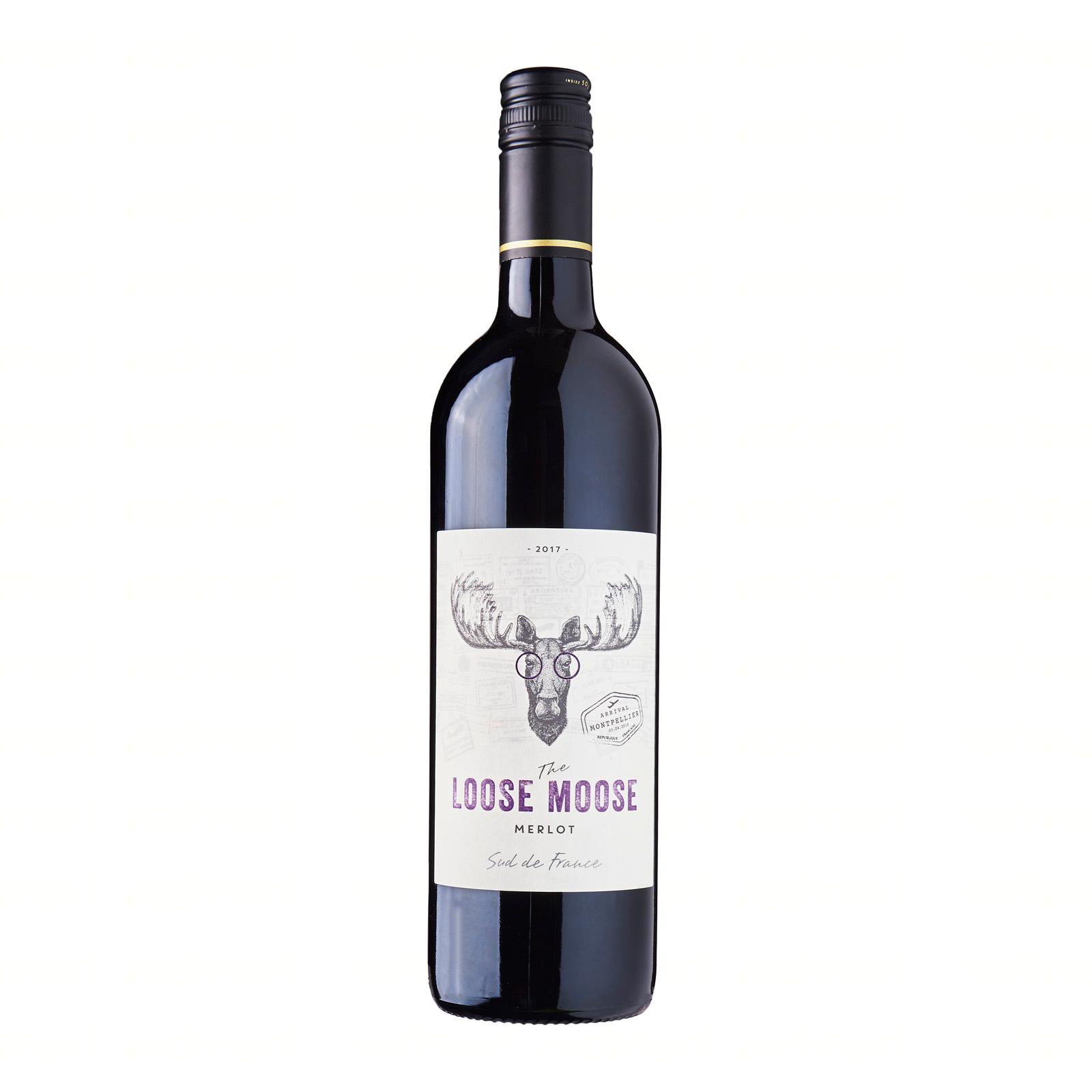 The Loose Moose Sud de France Merlot Red Wine | NTUC FairPrice