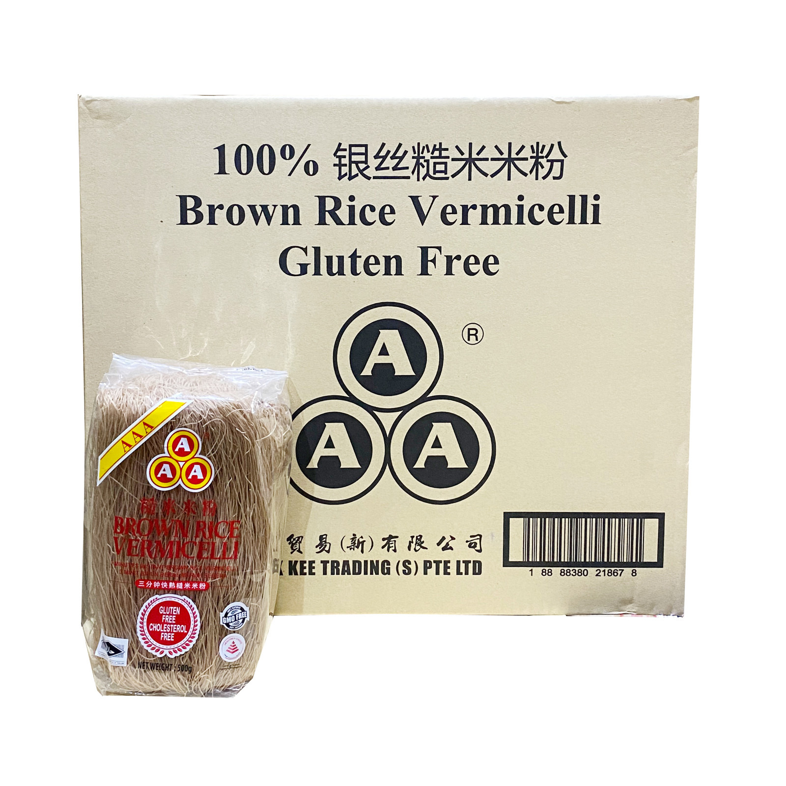 AAA Brown Rice Vermicelli Healthy Choice (Carton) 24X500G | NTUC FairPrice