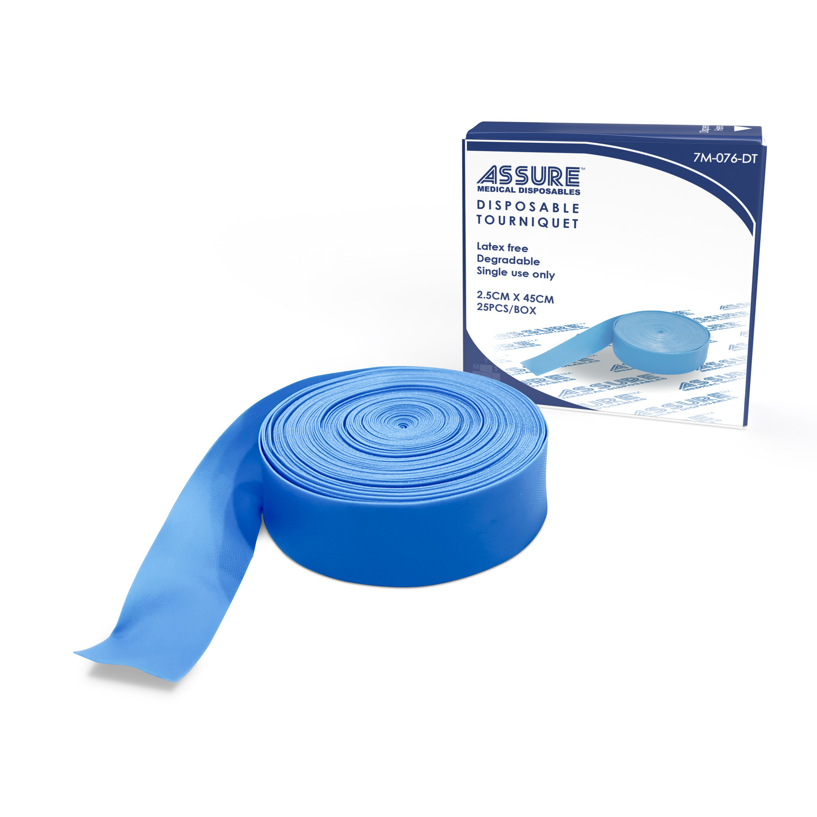 Assure Disposable Tourniquet 2.5cm x 45cm | NTUC FairPrice