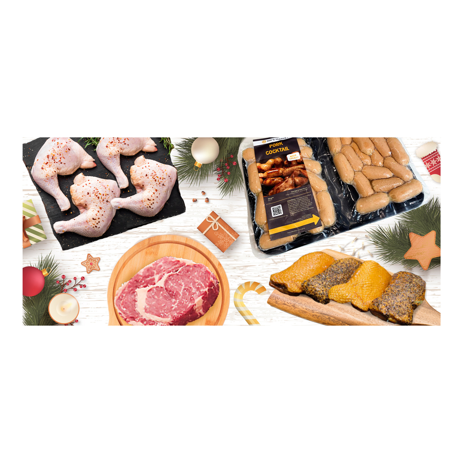 Aw's Market Hearty Christmas Feast Bundle | NTUC FairPrice