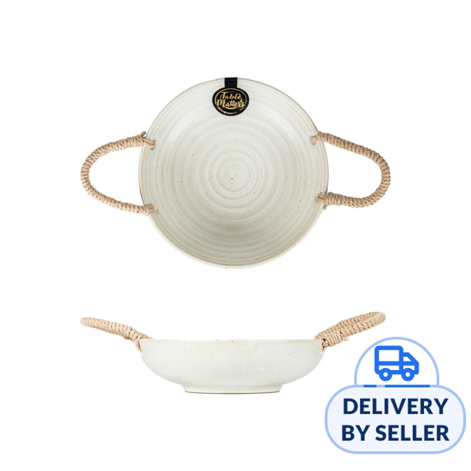 Table Matters Henso - 6 Inch Threaded Bowl With Handles | NTUC FairPrice