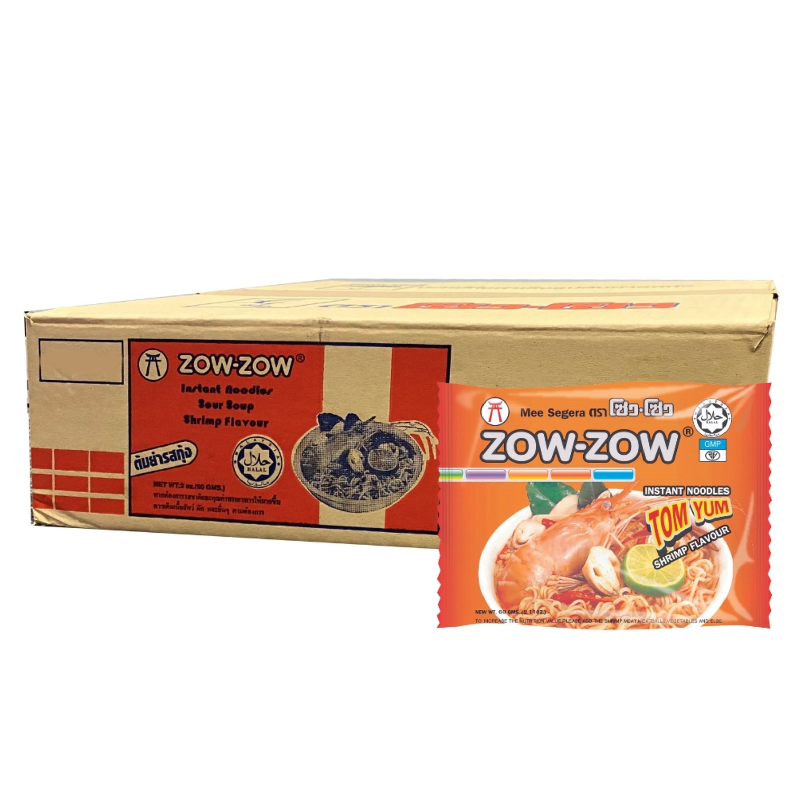 Zow Zow Instant Noodle Tom Yam (Carton) | NTUC FairPrice