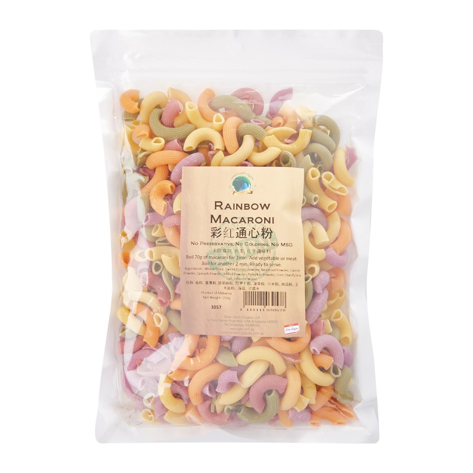 Green Earth Rainbow Macaroni | NTUC FairPrice