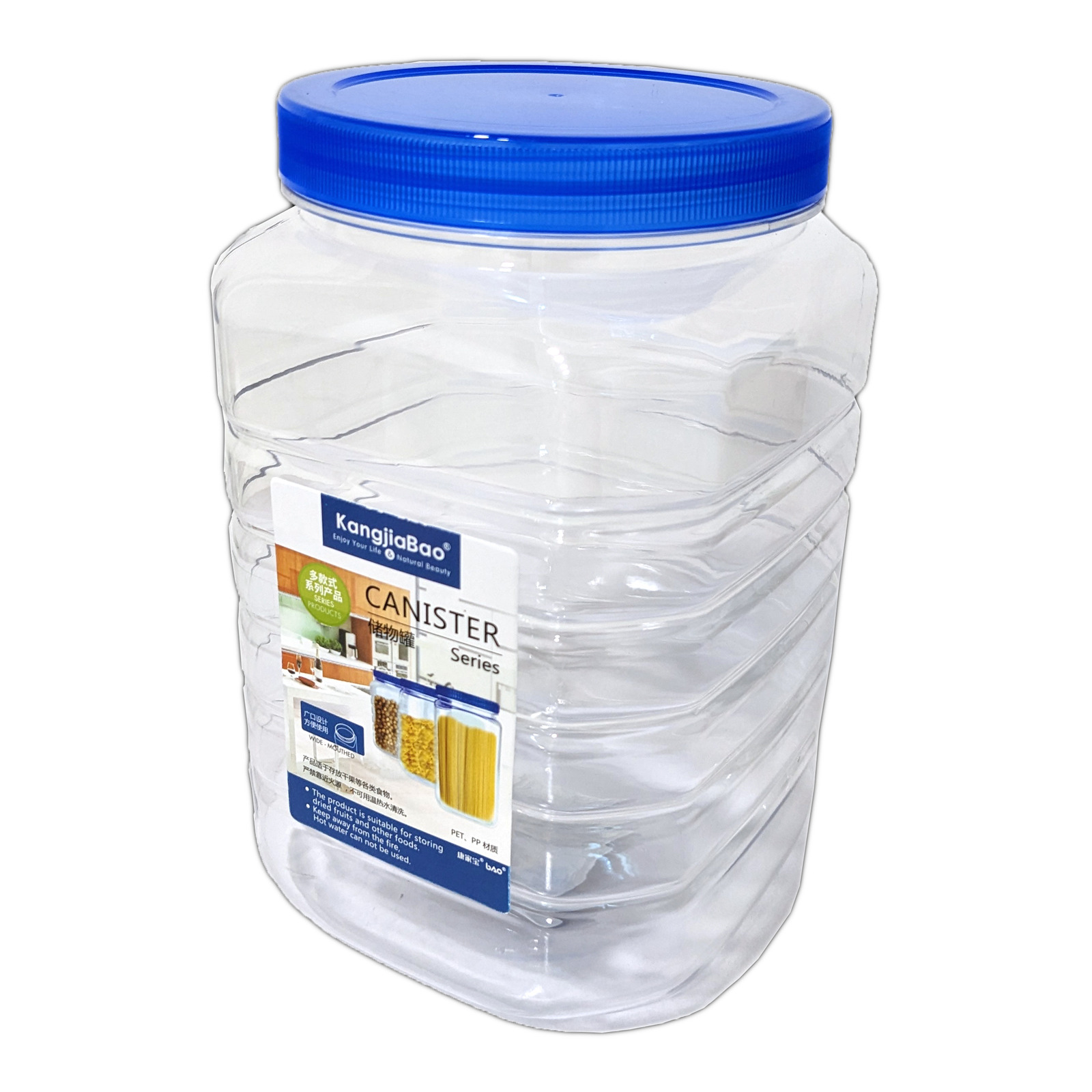 KJB Plastic Food Storage Container 2.2L (Blue) | NTUC FairPrice