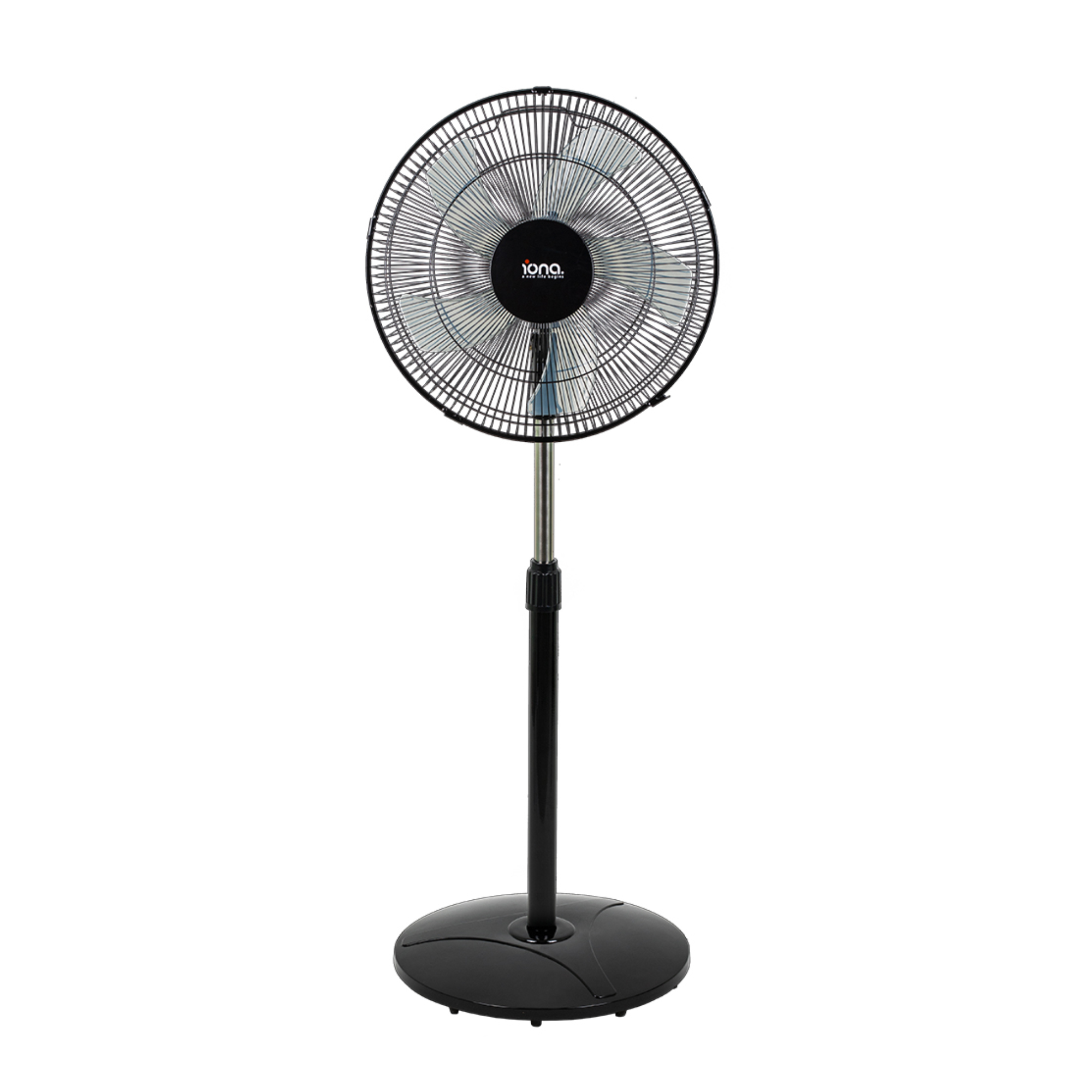 IONA 16 Inch 5 Blade Stand Fan - Black | NTUC FairPrice