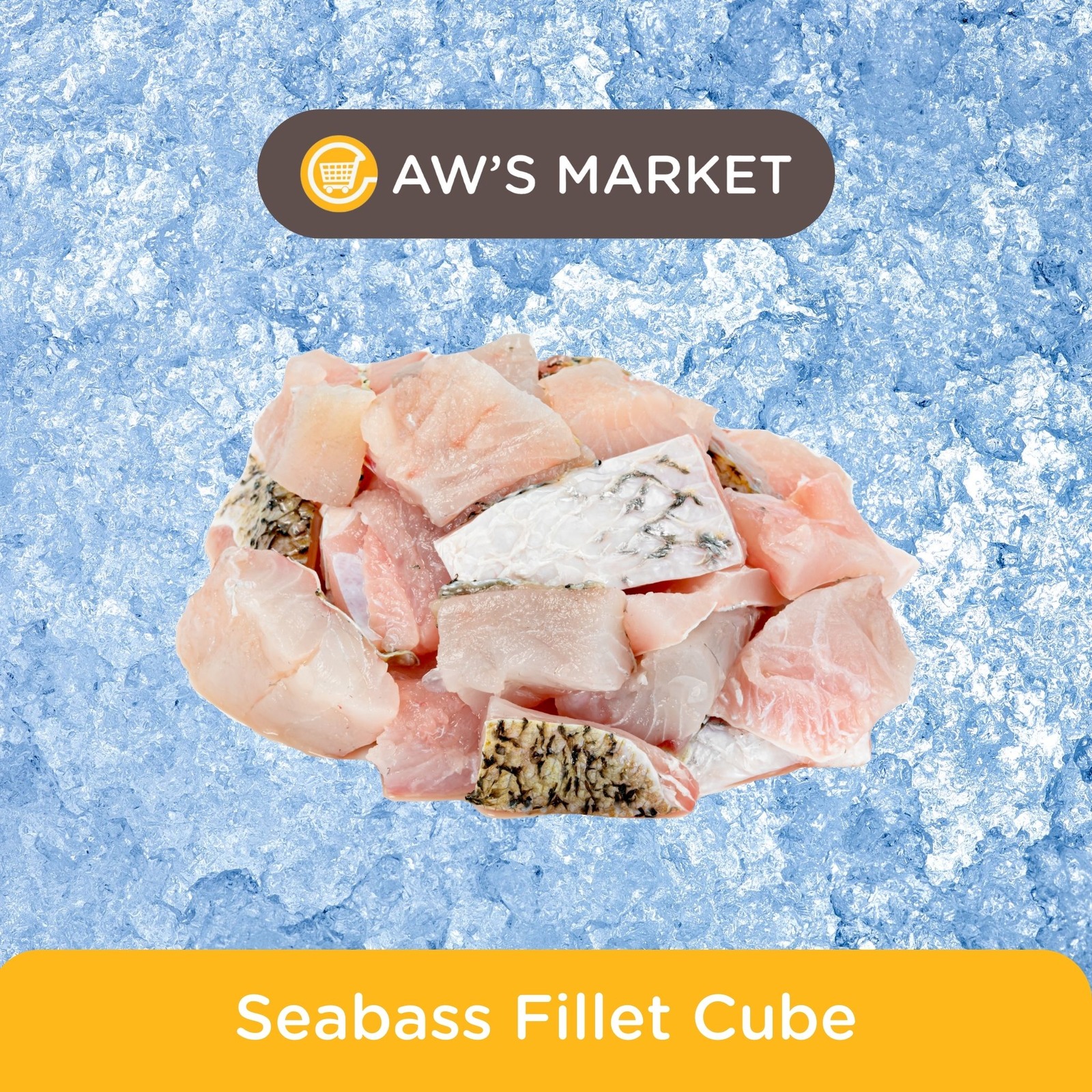 Aw's Market Fresh Asian Seabass Fillet Cube | NTUC FairPrice