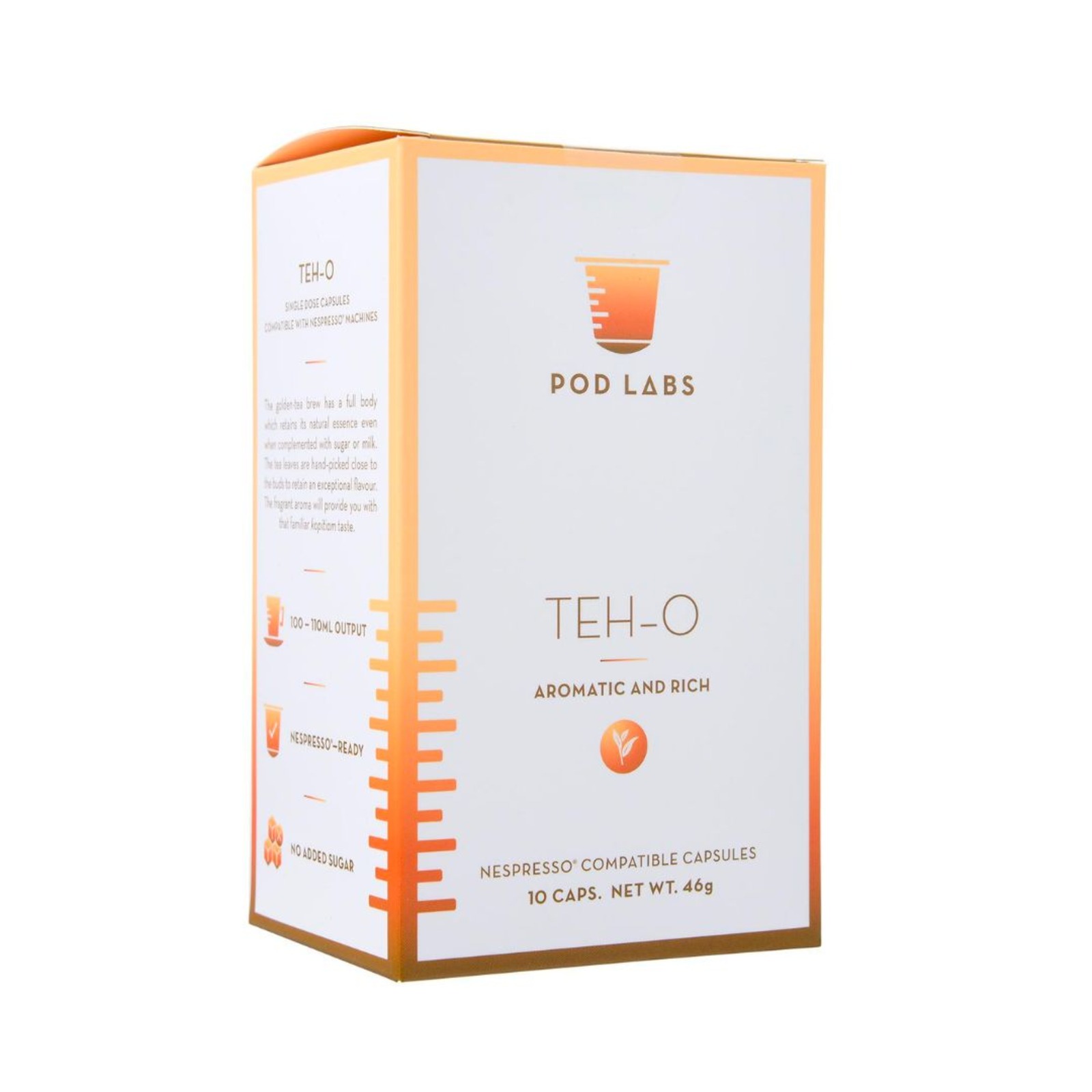 Pod Labs Nespresso Compatible Teh-O (10 Capsules) | NTUC FairPrice
