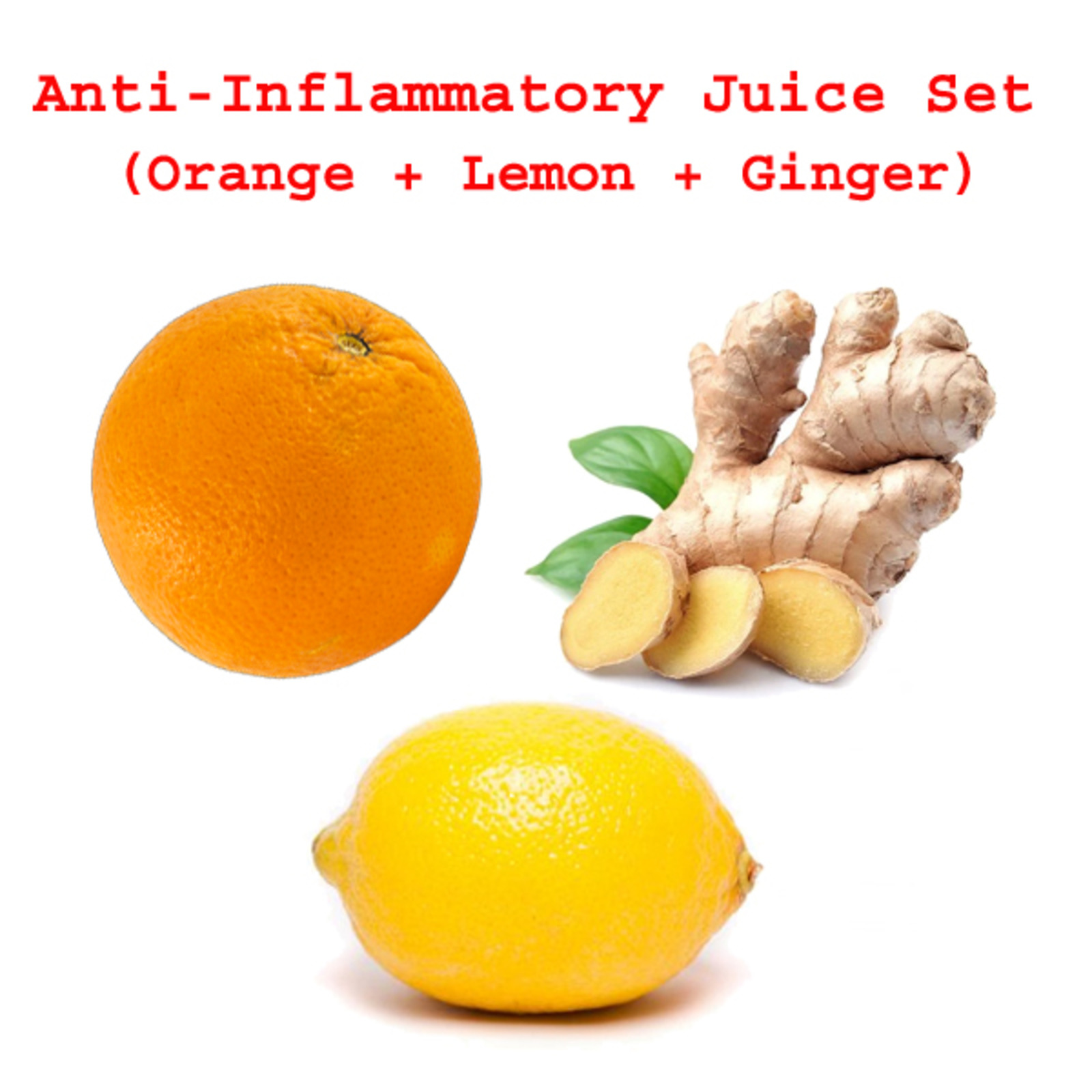 Orgo Fresh Anti-inflammatory Juice Set (Orange+Lemon+Ginger) | NTUC ...