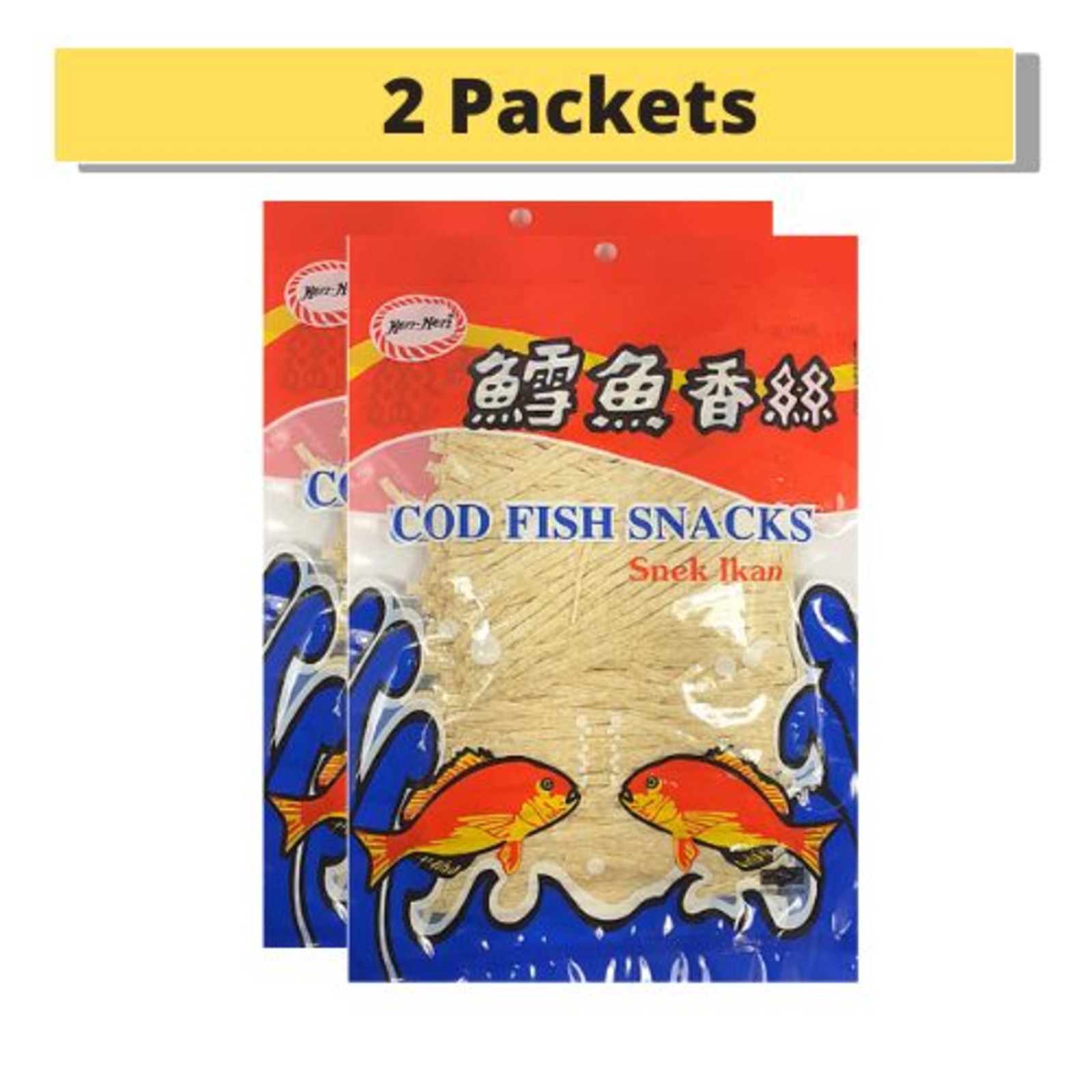 Ken Ken Cod Fish Snacks 2 X 120G | NTUC FairPrice