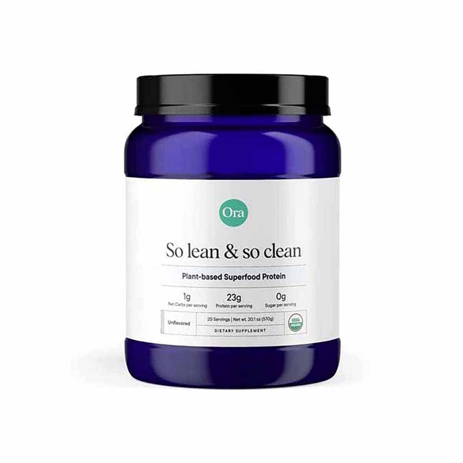 Ora Organic So Lean & So Clean Protein Powder - Unflavored | NTUC FairPrice