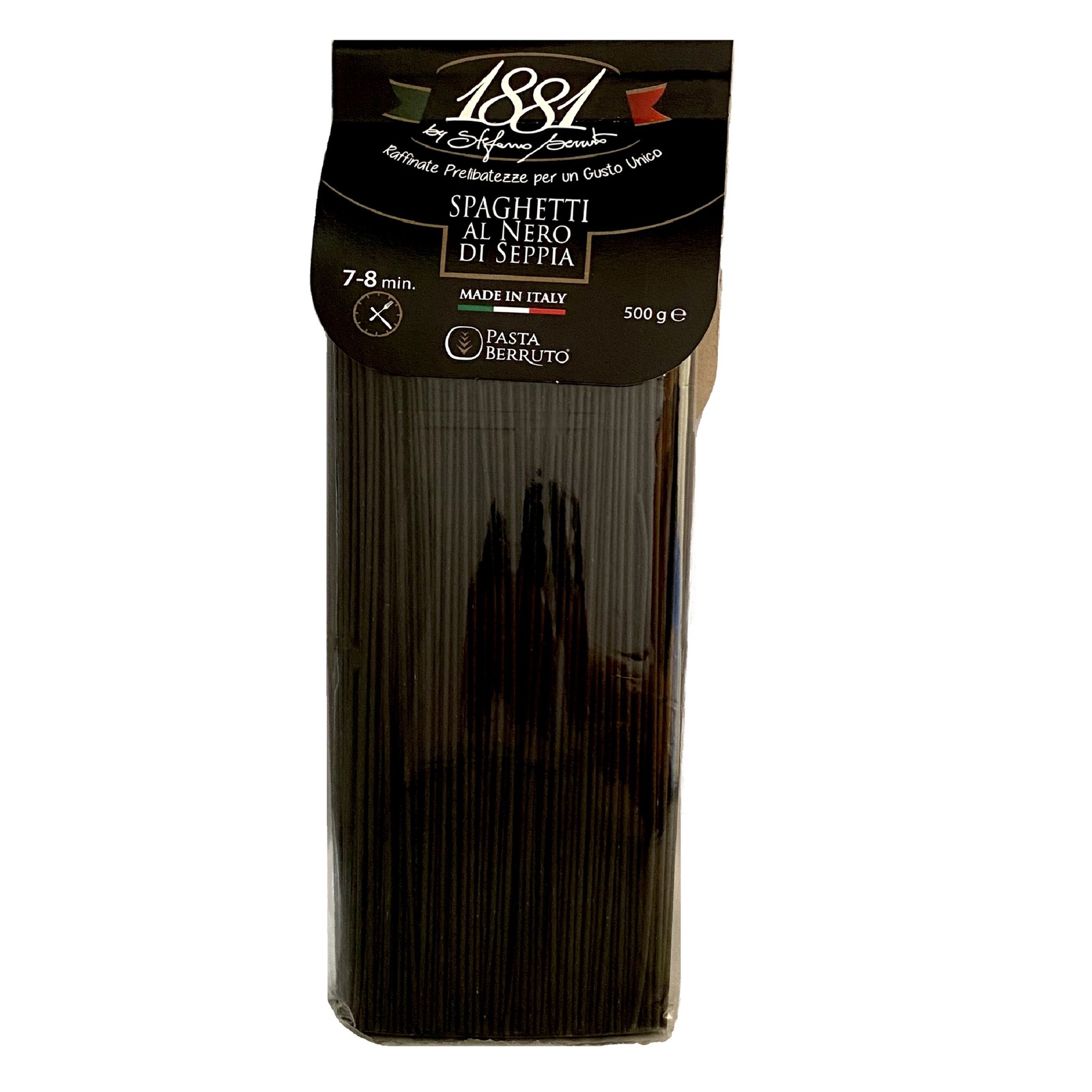 Arrighi Berruto Pasta - Spaghetti Squid Ink | NTUC FairPrice