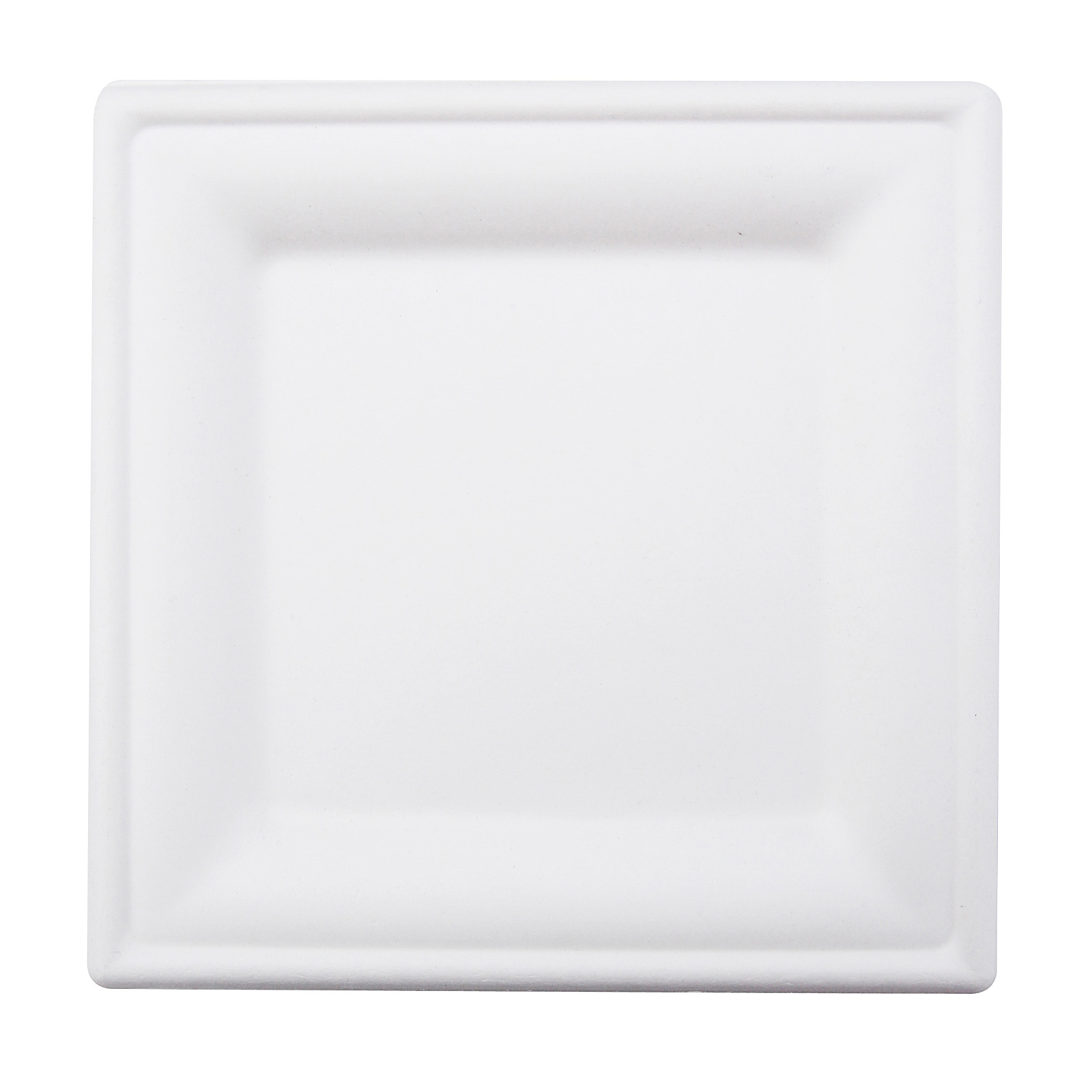 eco u 10 Inch Sugarcane Square Plates Bio & Disposable | NTUC FairPrice