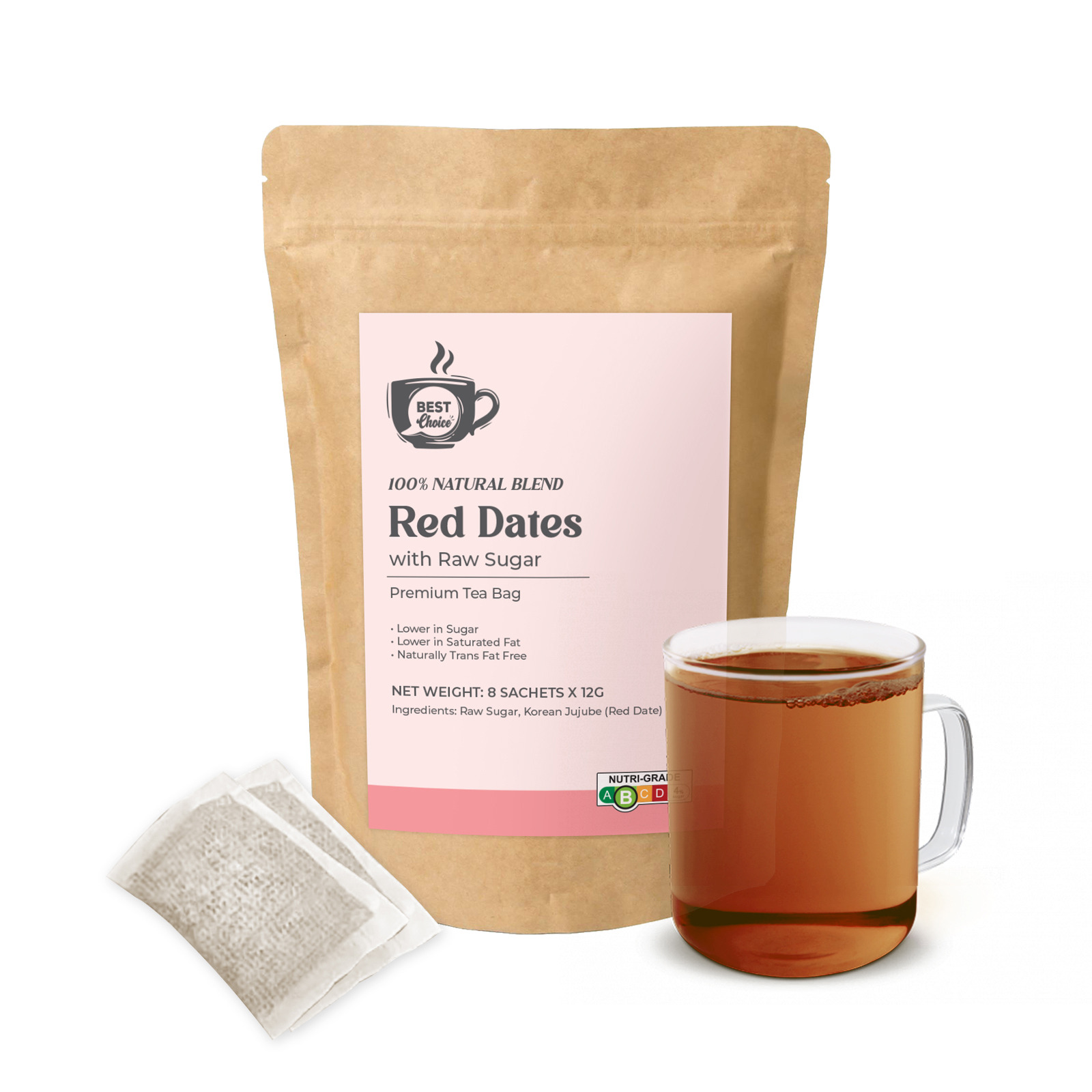 BEST Choice Red Date Tea (Raw Sugar) | NTUC FairPrice