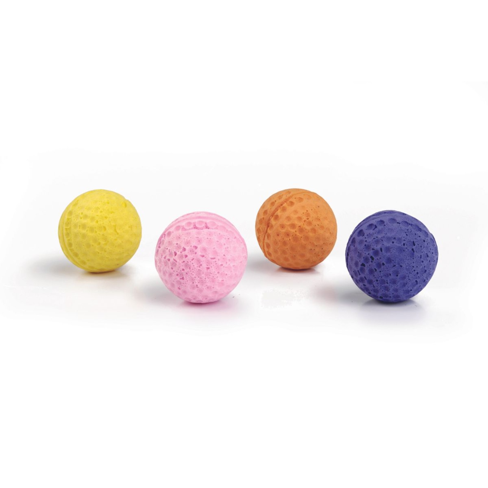 Beeztees Soft Sponge Ball(Assorted)(4cm)(4pcs) | NTUC FairPrice