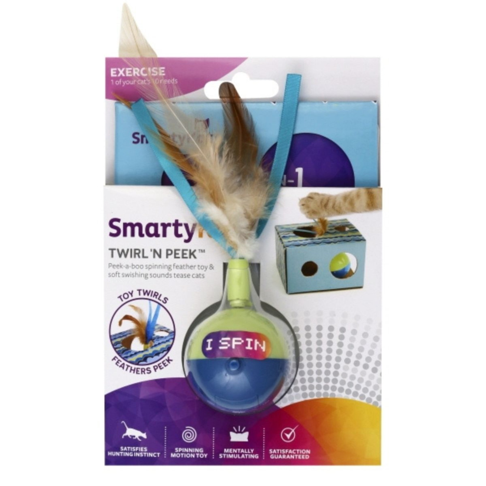 Smartykat Electric Spinning Toy With Box | NTUC FairPrice