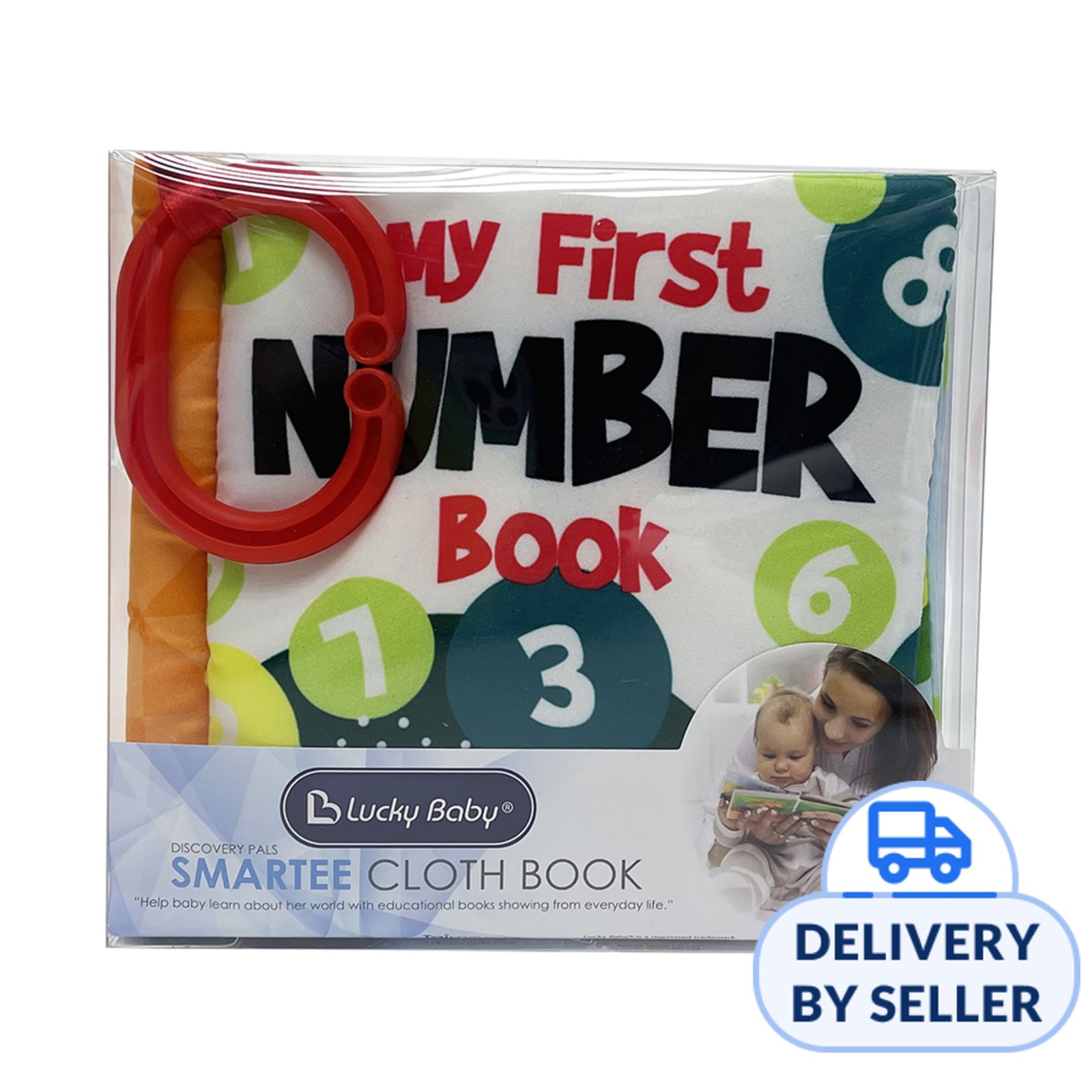 Lucky Baby Discovery Pals Smartee Cloth Book - Number | NTUC FairPrice