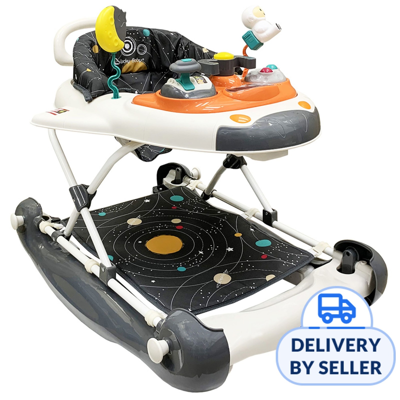 Lucky Baby 3 In 1 Rocker/Walker/Pusher - Kozmos | NTUC FairPrice