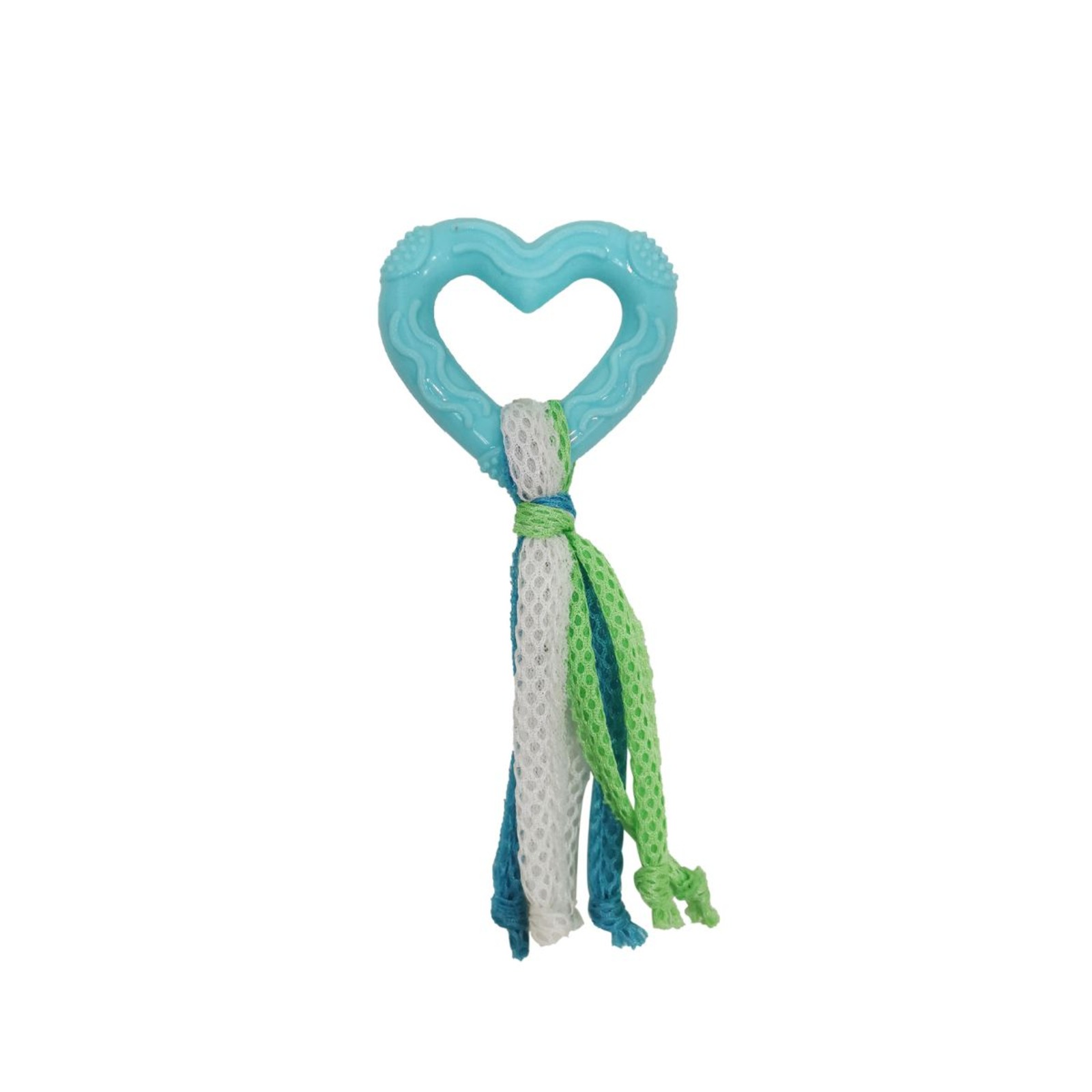 Feline Clean TPR Heart Teether With Flossy Streamers | NTUC FairPrice