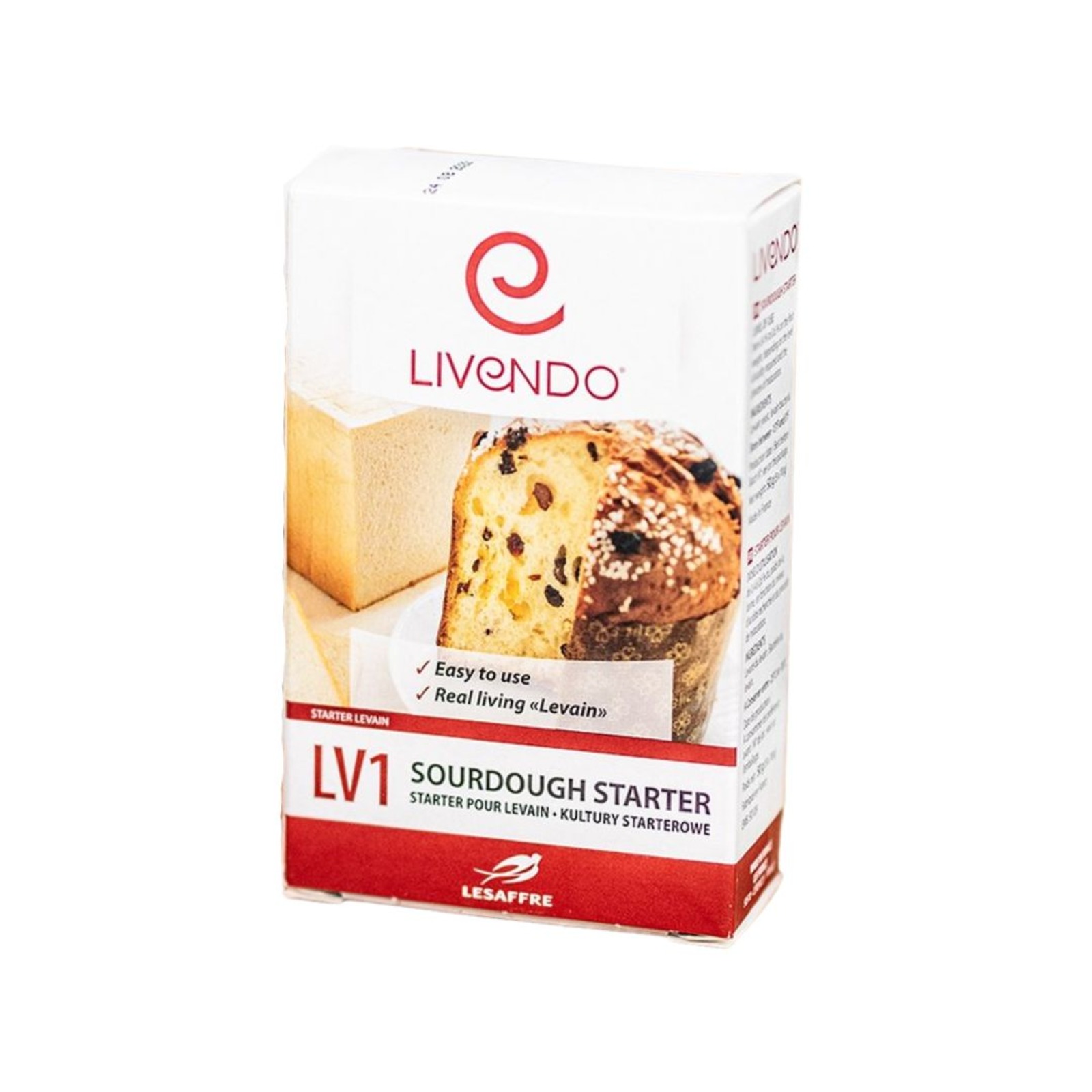 Lesaffre Livendo Sourdough Starter LV1 50g (5 x 10g Sachet) | NTUC FairPrice
