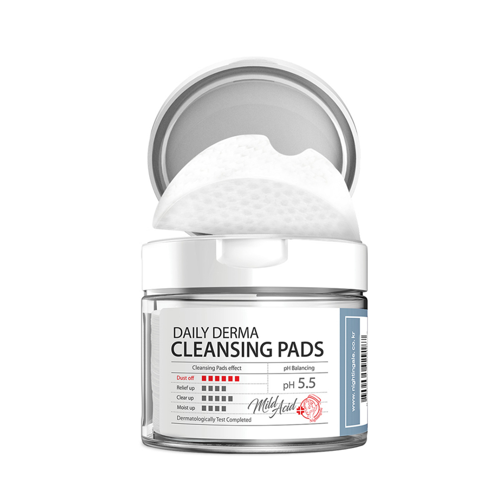 Nightingale Daily Derma Cleansing Pads Mild Acid pH 5.5 | NTUC FairPrice