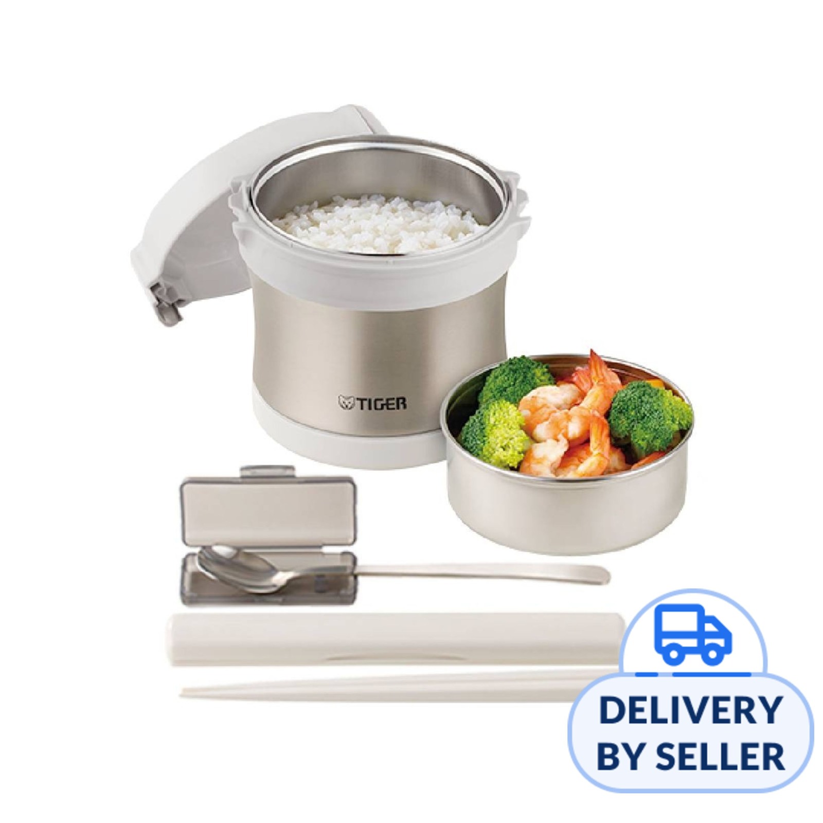 Tiger Stainless Steel Lunch Box | NTUC FairPrice