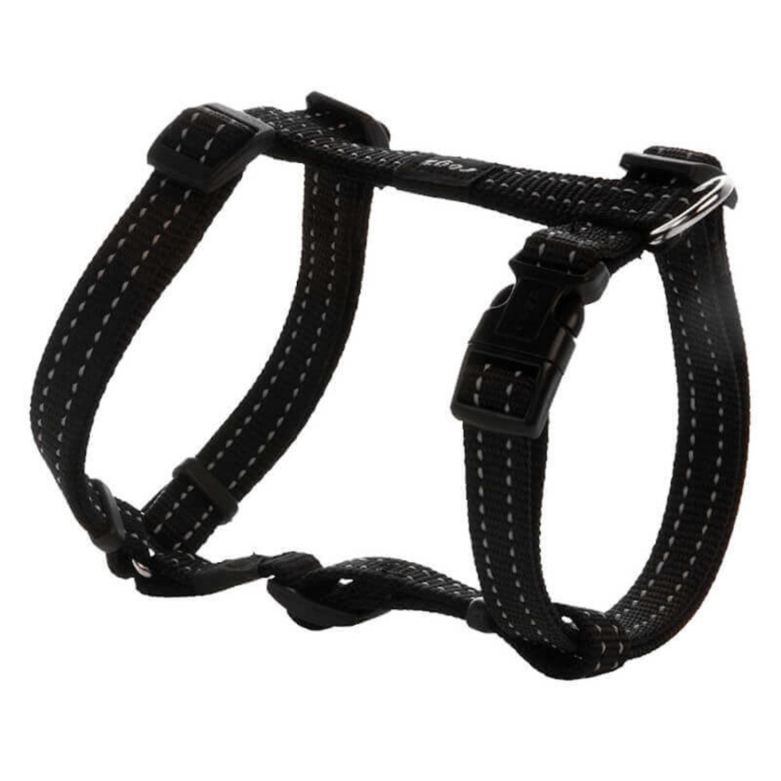 Rogz Utility Snake H-Harness -Black (Medium) | NTUC FairPrice