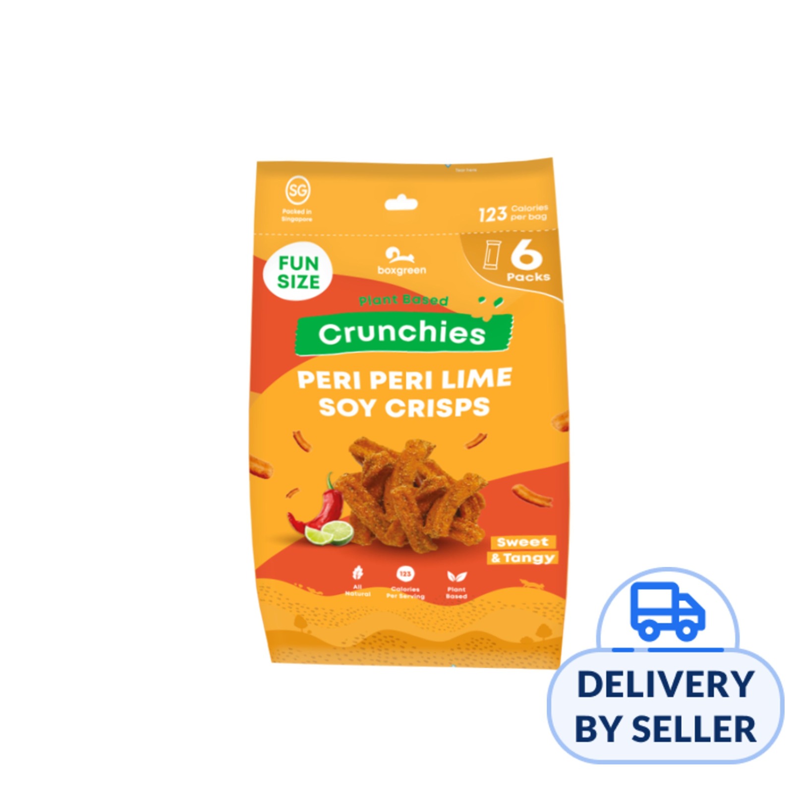 Boxgreen Peri Peri Lime Soya Crisps Fun Pack | NTUC FairPrice