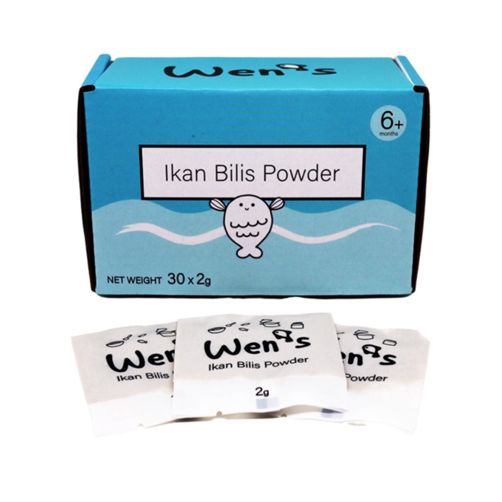 Wen's Ikan Bilis Powder Sachet Box (30*2g) | NTUC FairPrice