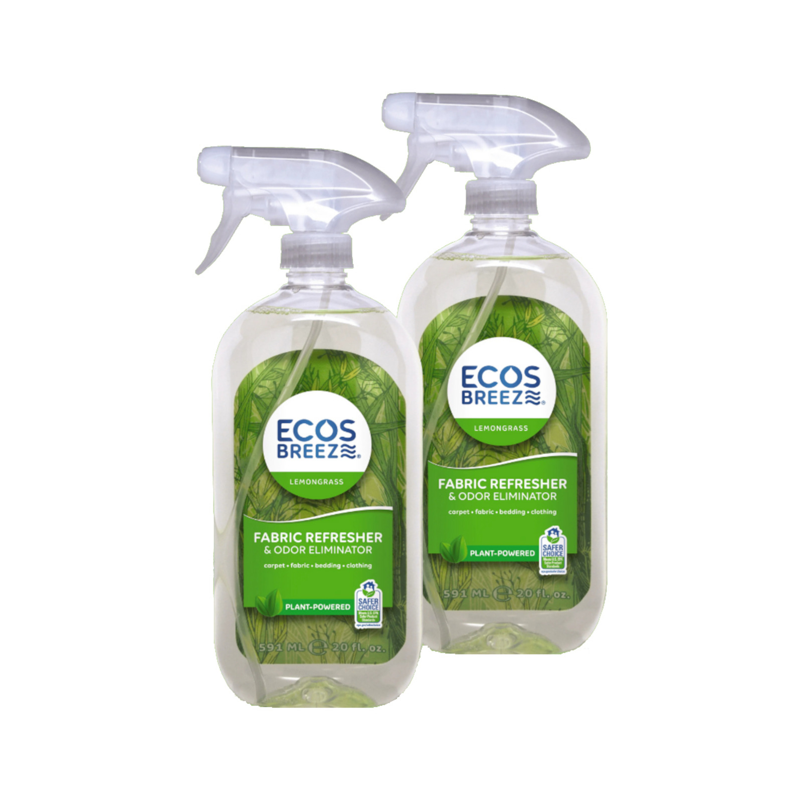 Ecos Breeze Fabric & Carpet Odor Eliminator - Lemongrass | NTUC FairPrice
