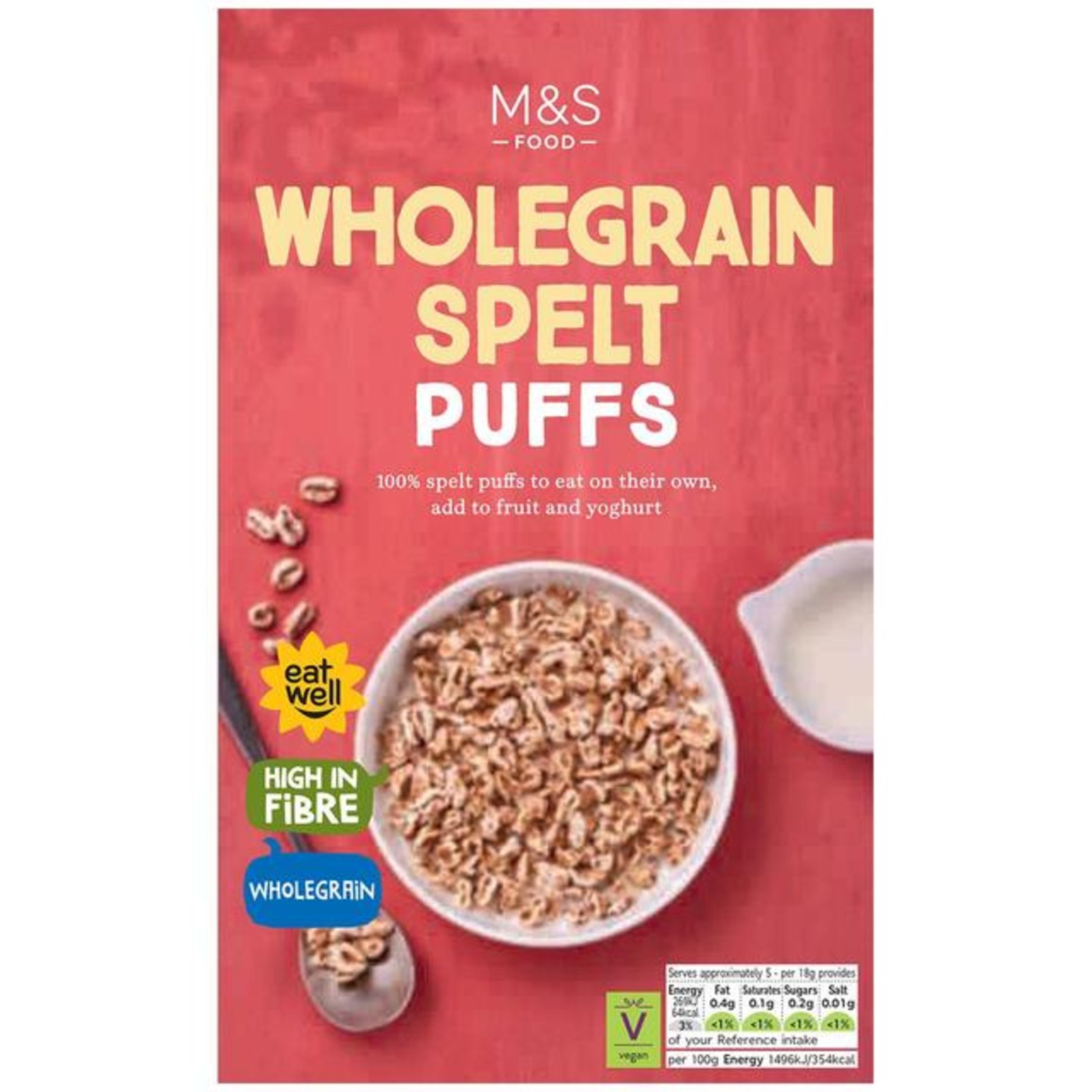 Marks & Spencer Organic Wholegrain Spelt Puffs 100g | NTUC FairPrice