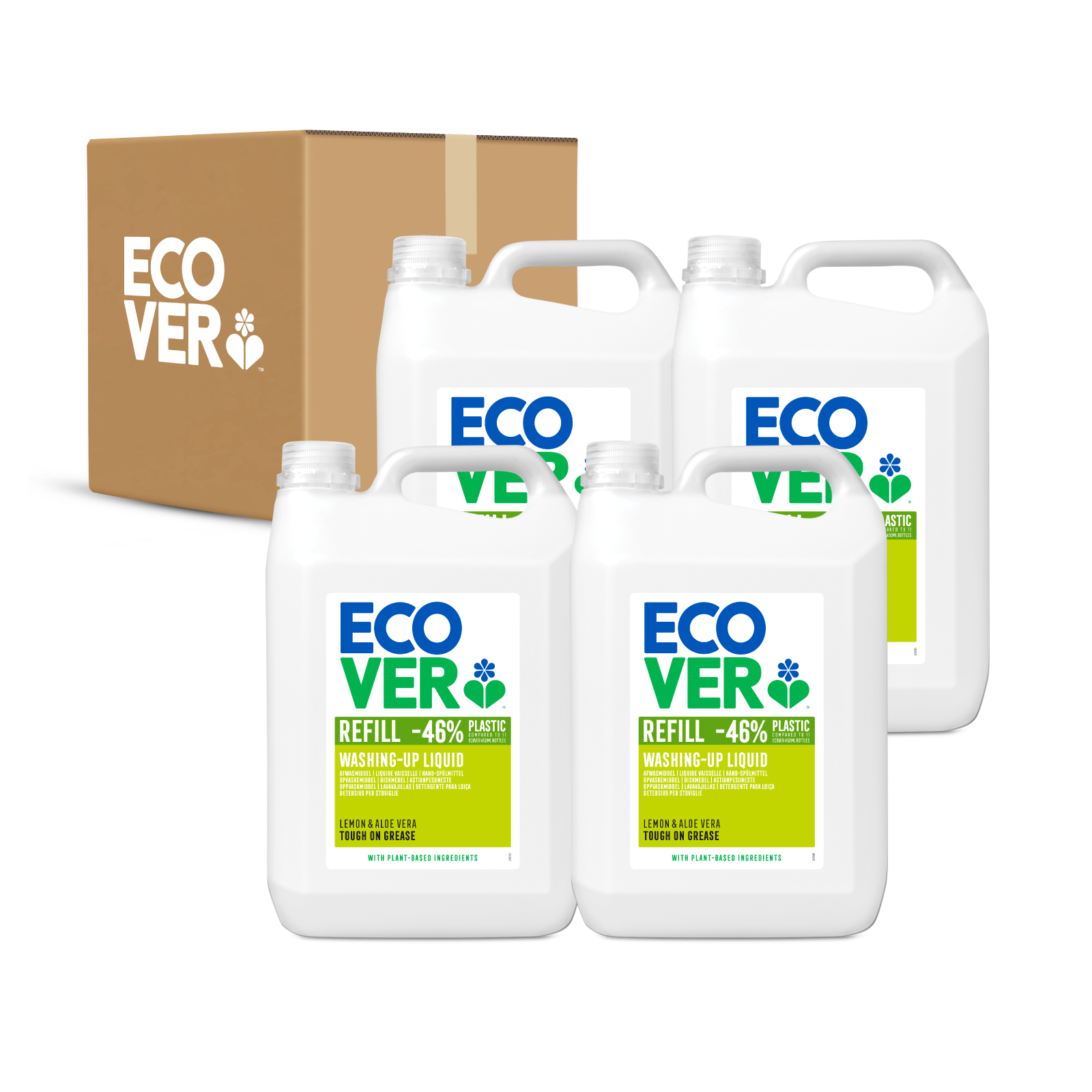 Ecover Washing Up Liquid - Lemon & Aloe Vera | NTUC FairPrice