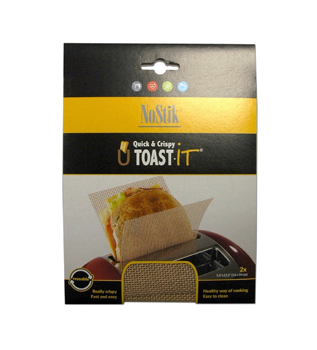 NoStik U Toast It Reusable Sandwich Mat | NTUC FairPrice
