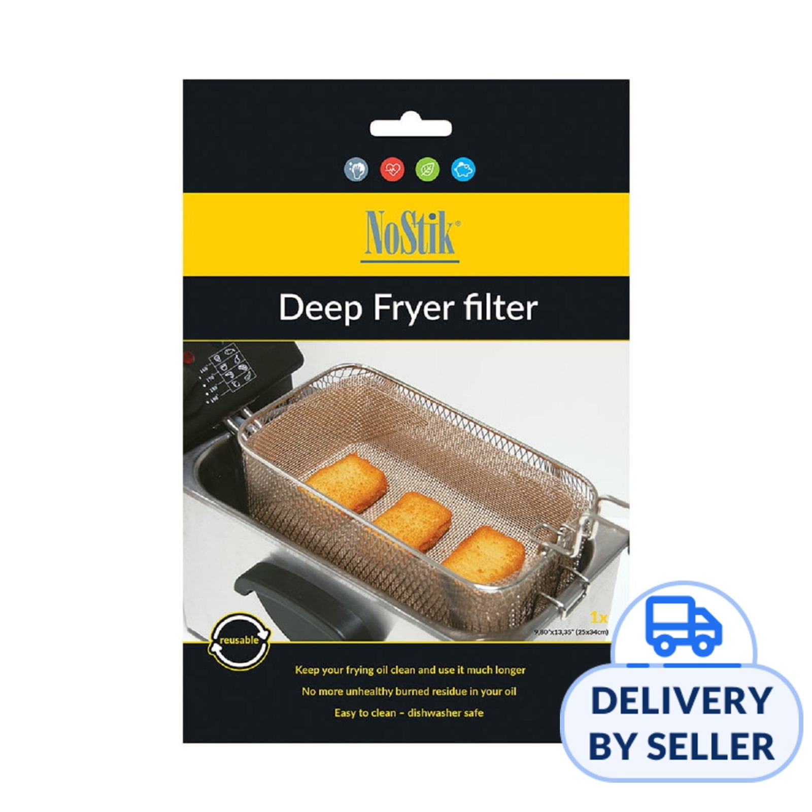 NoStik Reusable Deep Fryer Filter | NTUC FairPrice