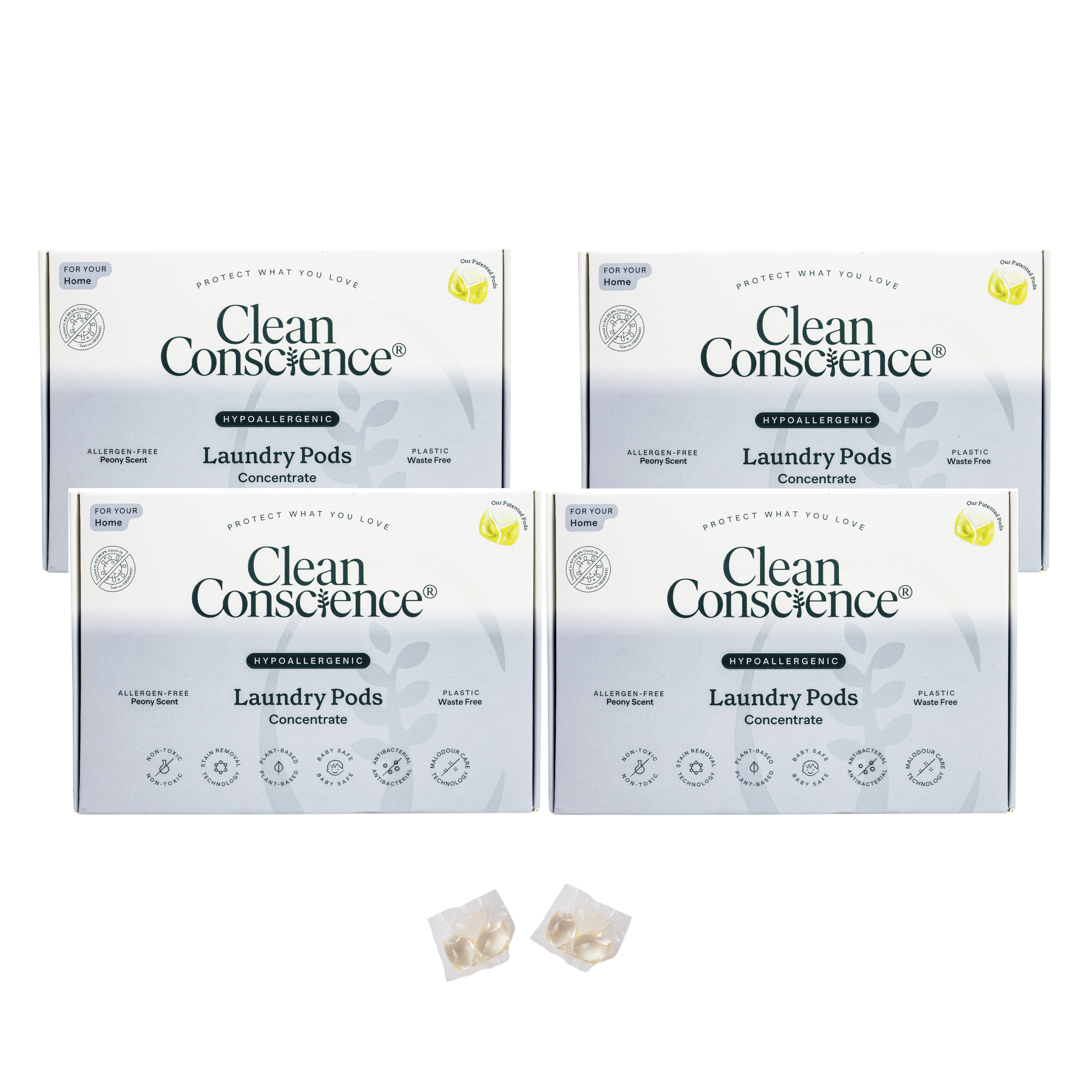 Clean Conscience Laundry Pods - Peony | NTUC FairPrice