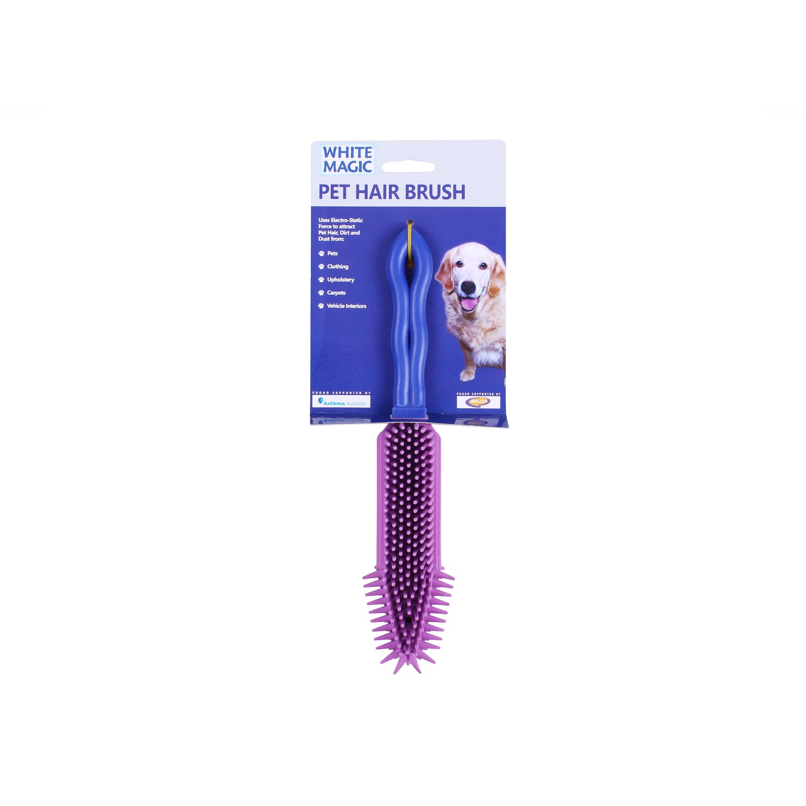 White Magic Pet Hair Brush with Electro-Static Force | NTUC FairPrice