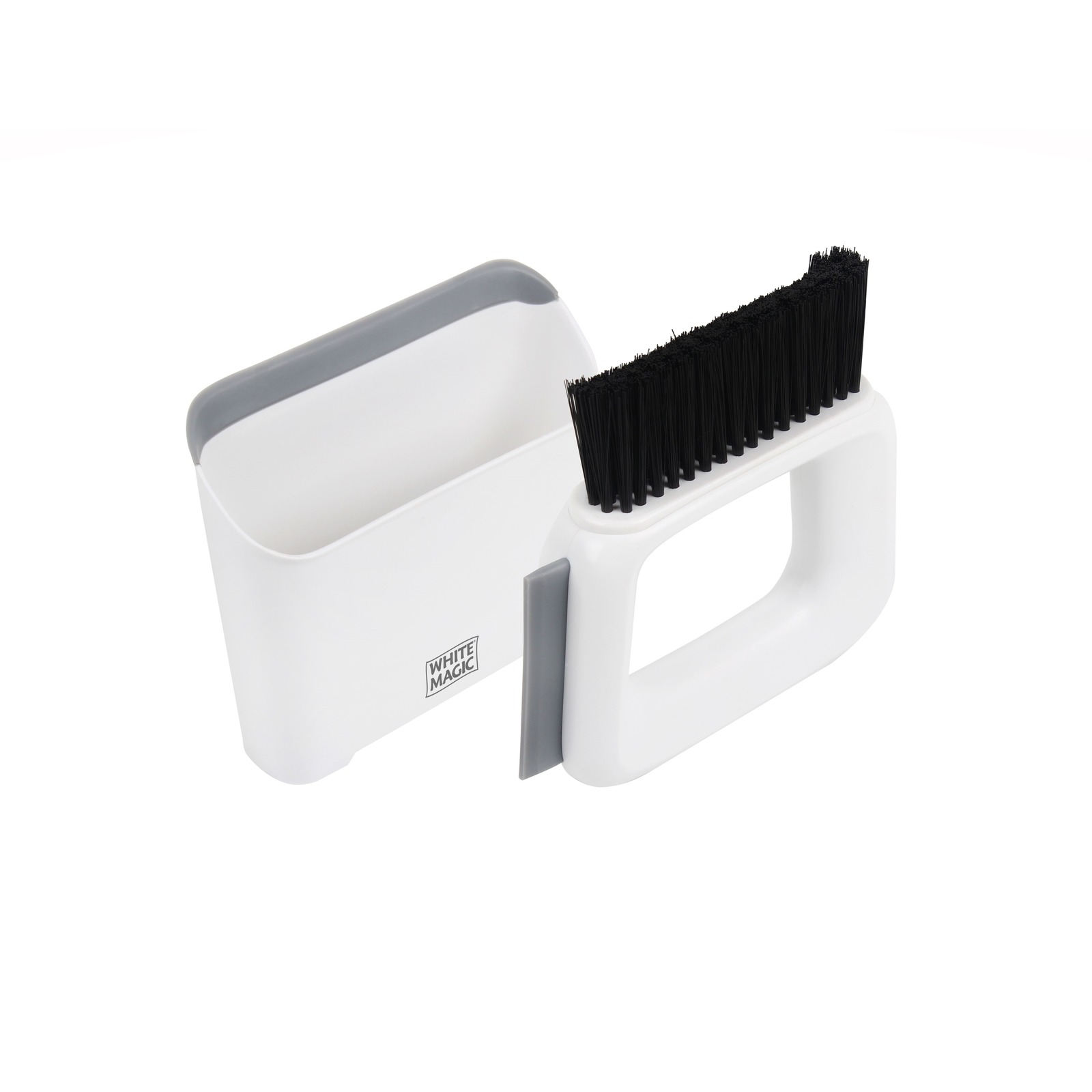 White Magic Kitchen Brush & Dustpan Benchtop Table Cleaner | NTUC FairPrice