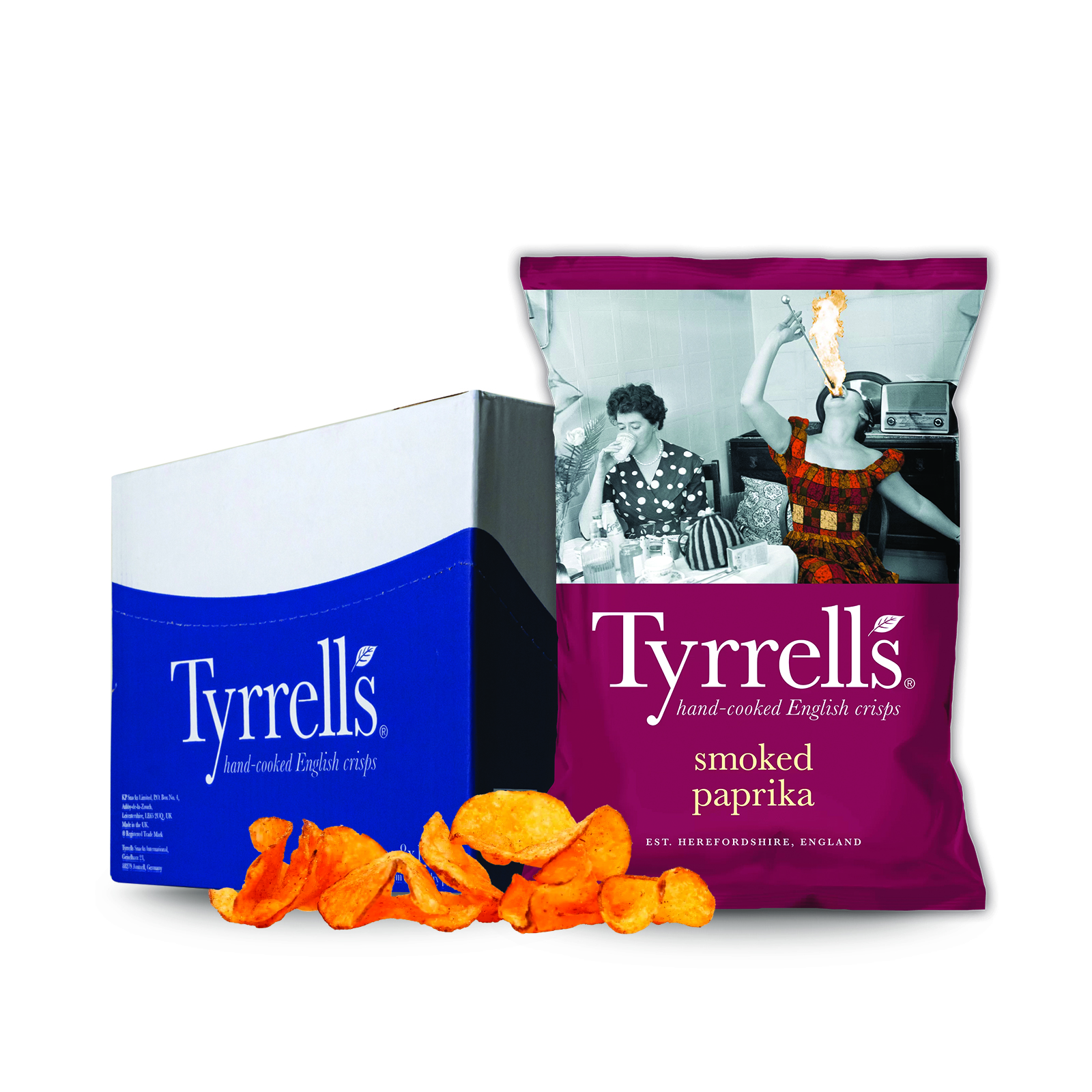 Tyrrells Smoked Paprika Potato Chips | NTUC FairPrice