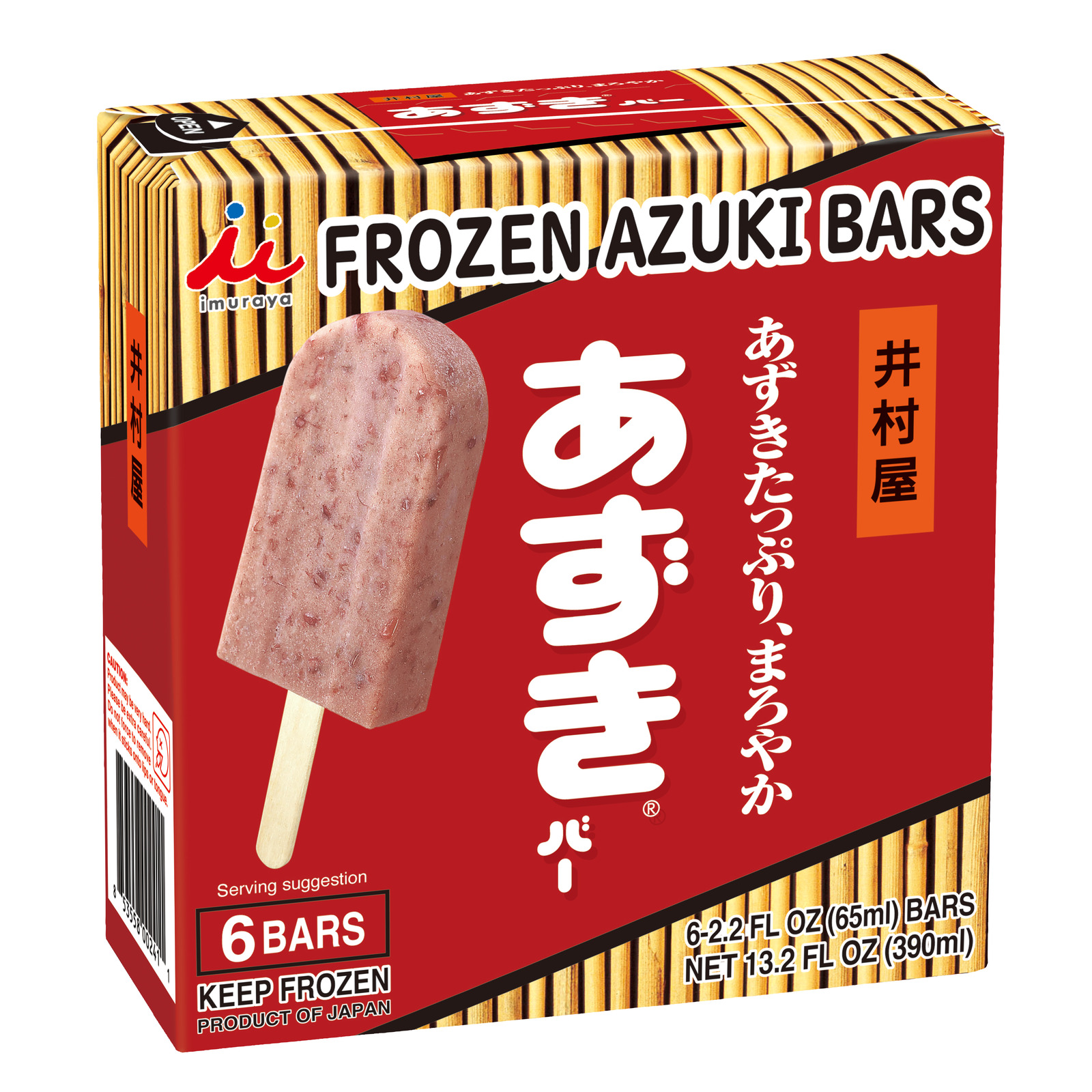 Imuraya Azuki Red Bean Ice Cream Bar - Original | NTUC FairPrice