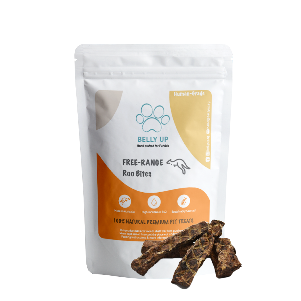 BELLY UP Australian Free-Range Roo Bites | NTUC FairPrice