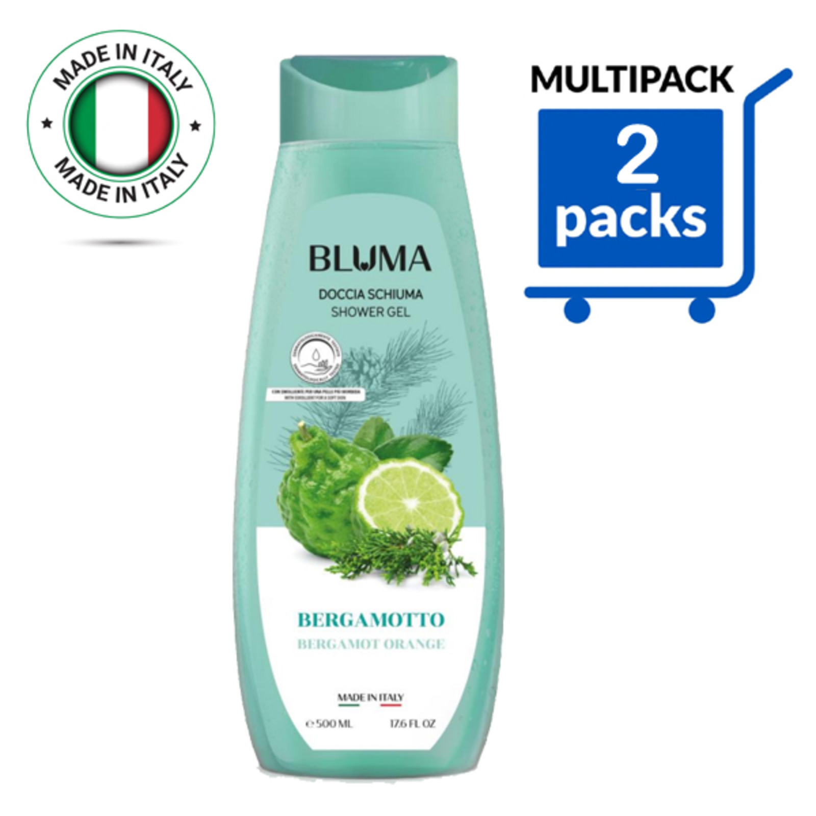 Bluma Italy Bergamot Orange Showergel Refresh, Moisture&Teste | NTUC ...