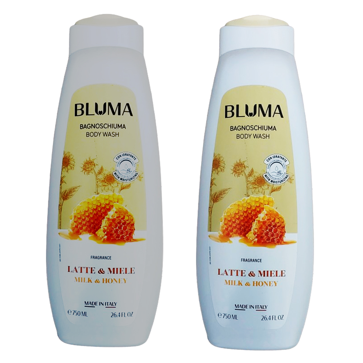 Bluma Italy Milk & Honey - Body Wash | NTUC FairPrice