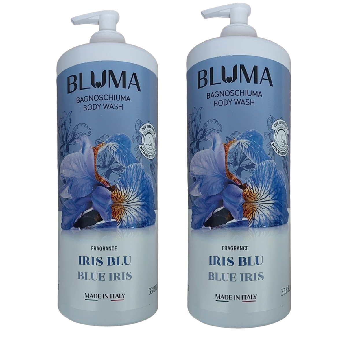 Bluma Blue Iris - Body Wash with Pump | NTUC FairPrice