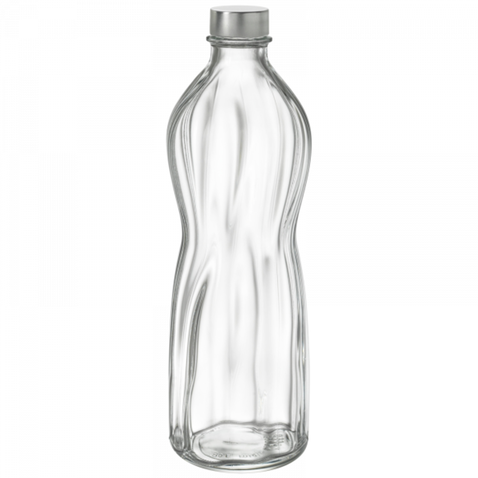 Bormioli Rocco Aqua Bottle 1 Ltr With Metal Cap | NTUC FairPrice
