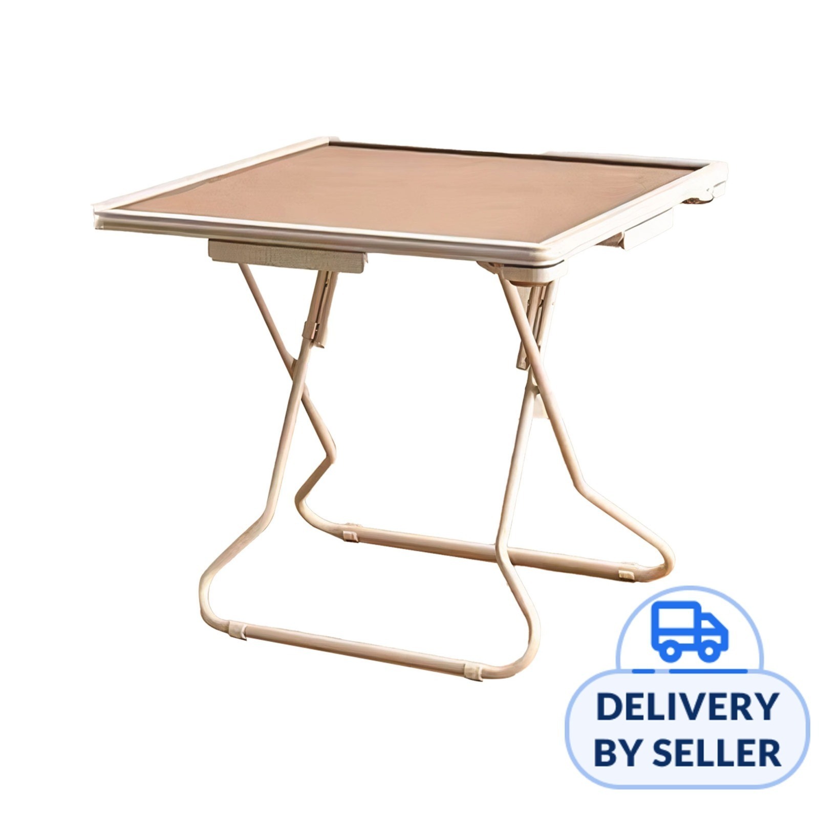 HOUZE Zen Suede Mahjong Table (Khaki) | NTUC FairPrice