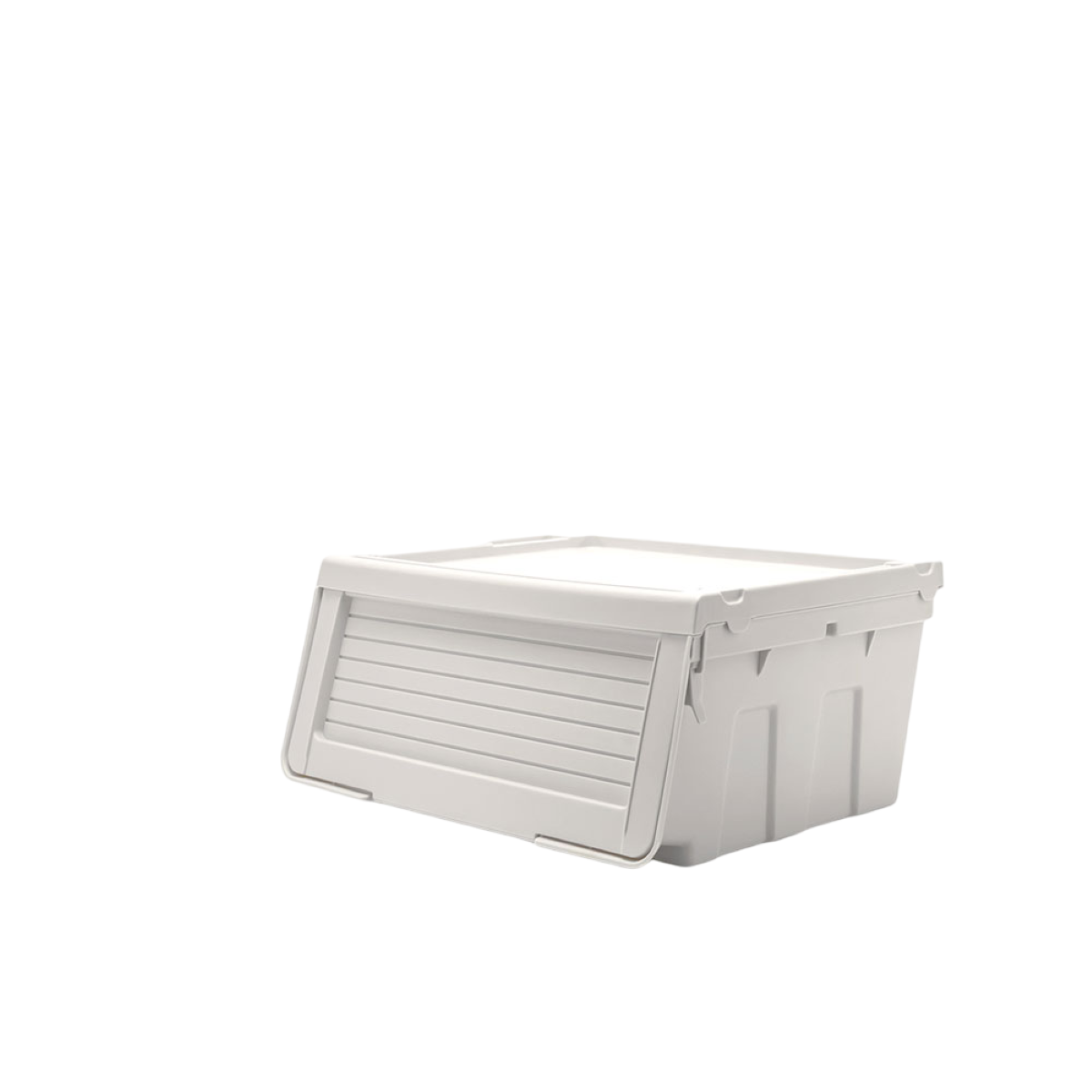 [Set of 3] HOUZE - Sliding Lid Drawer (Medium Ivory) | NTUC FairPrice