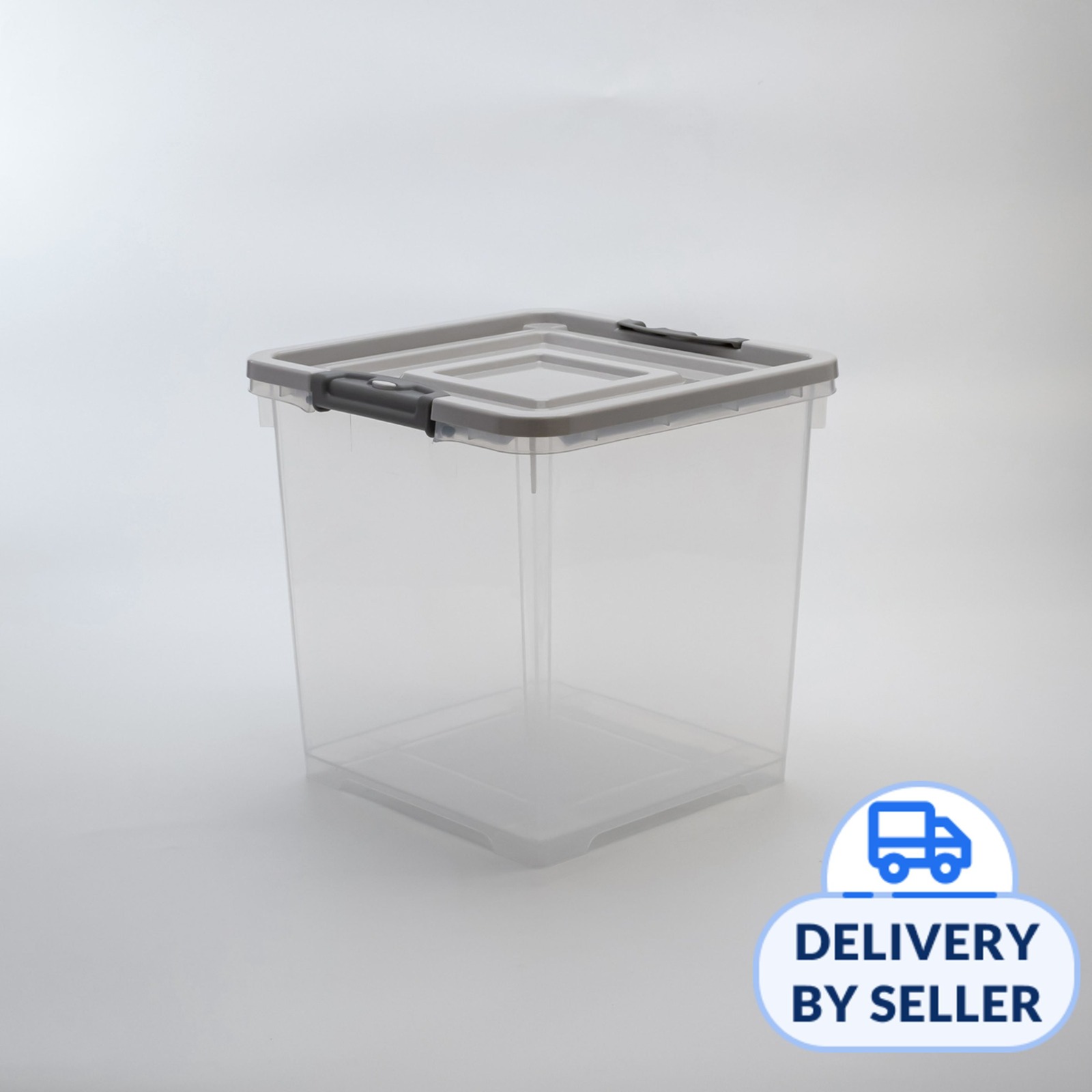 HOUZE 'BOXY' 12L Square Storage Box without Wheels | NTUC FairPrice