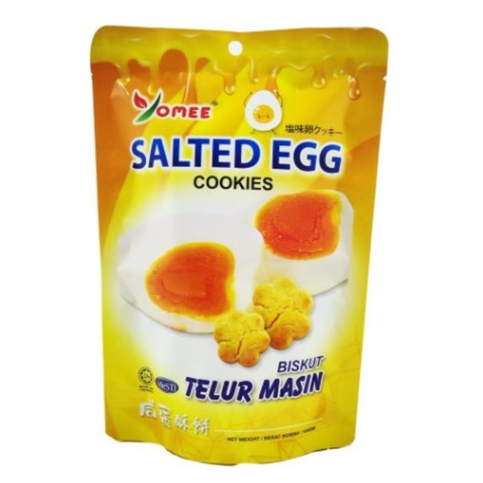 Yomee Yomee Salted Egg Cookies 100g 100 G | NTUC FairPrice